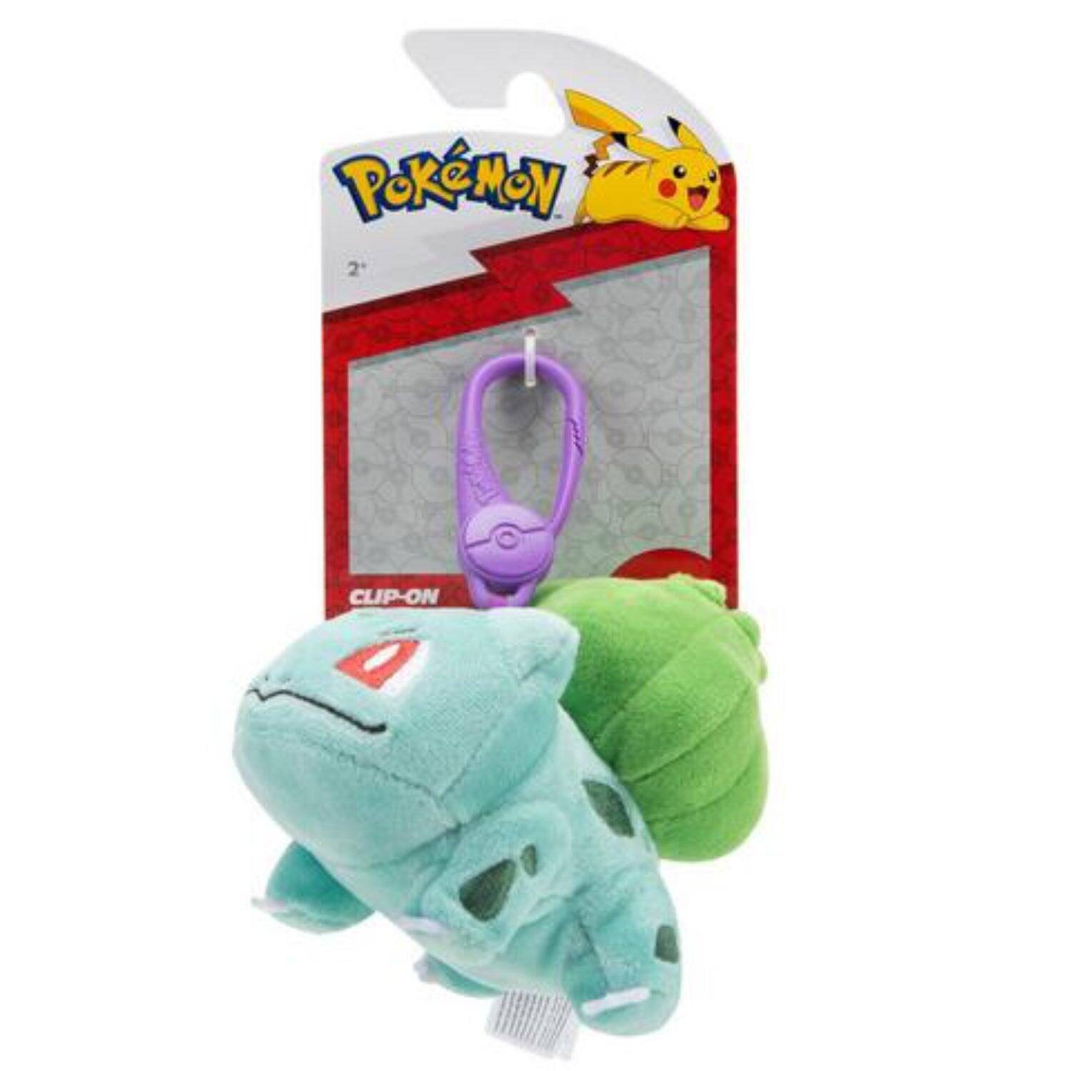 Jazwares Pokemon: Clip on Plush [Bulbasaur] - Best Buy