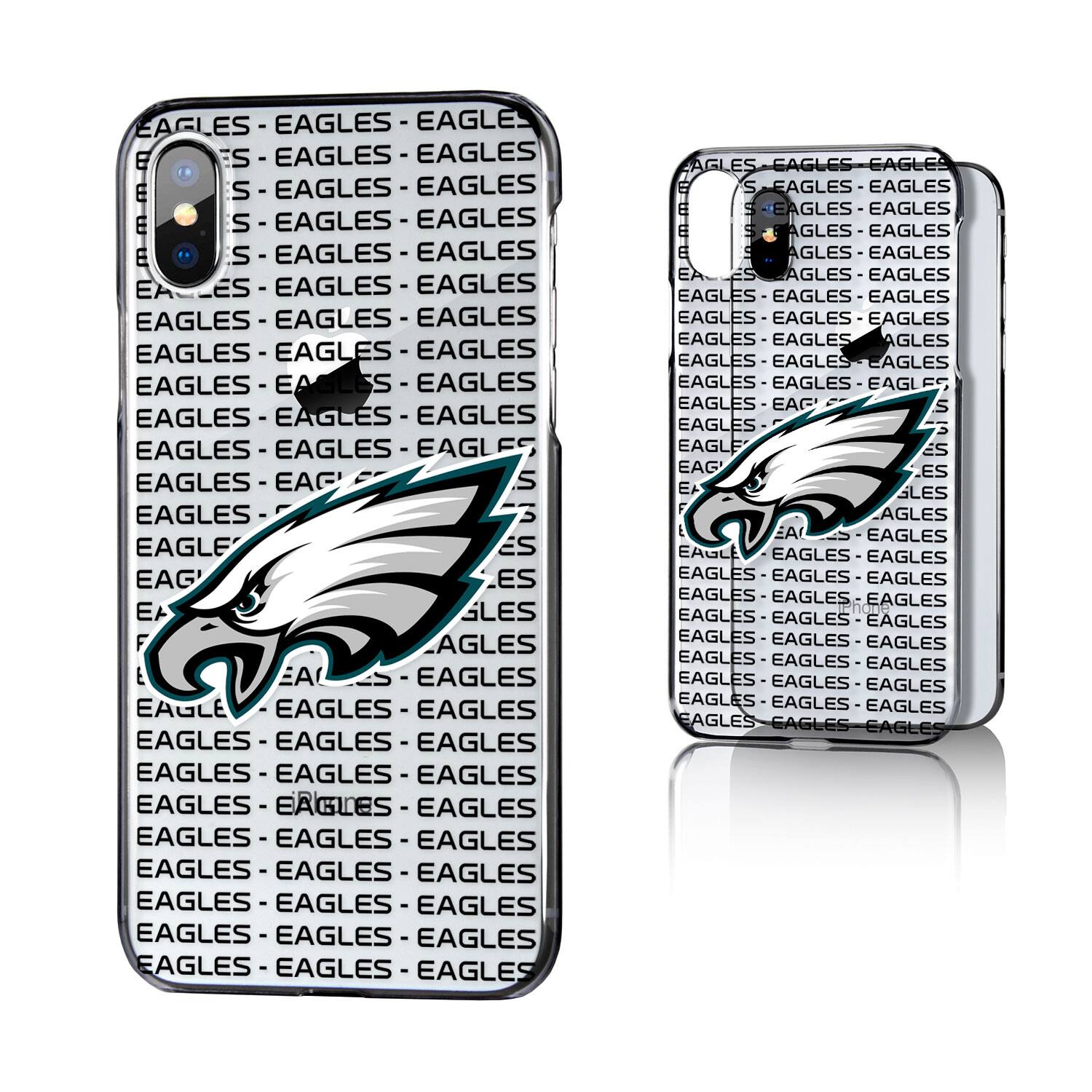 Keyscaper NFL Philadelphia Eagles iPhone Clear Text Backdrop Design ...