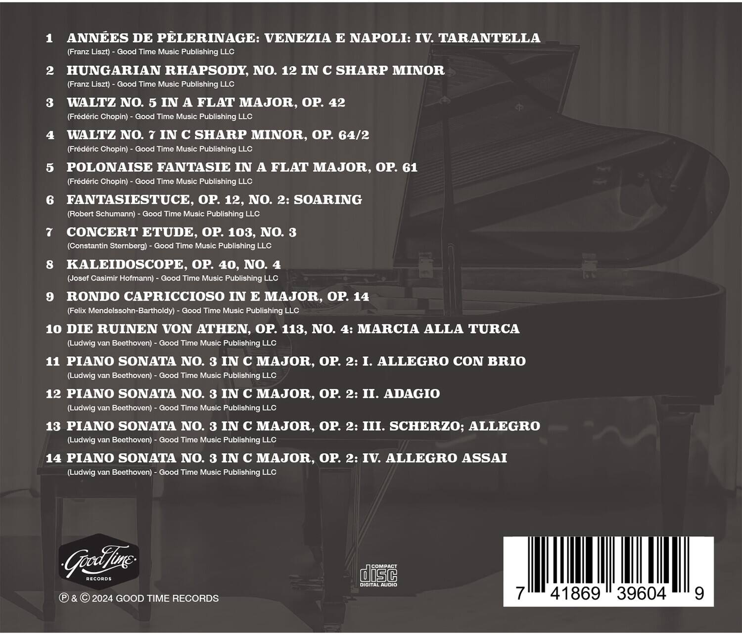 Josef Casimir Hofmann The Condon Collection: Masters of The Piano Roll ...