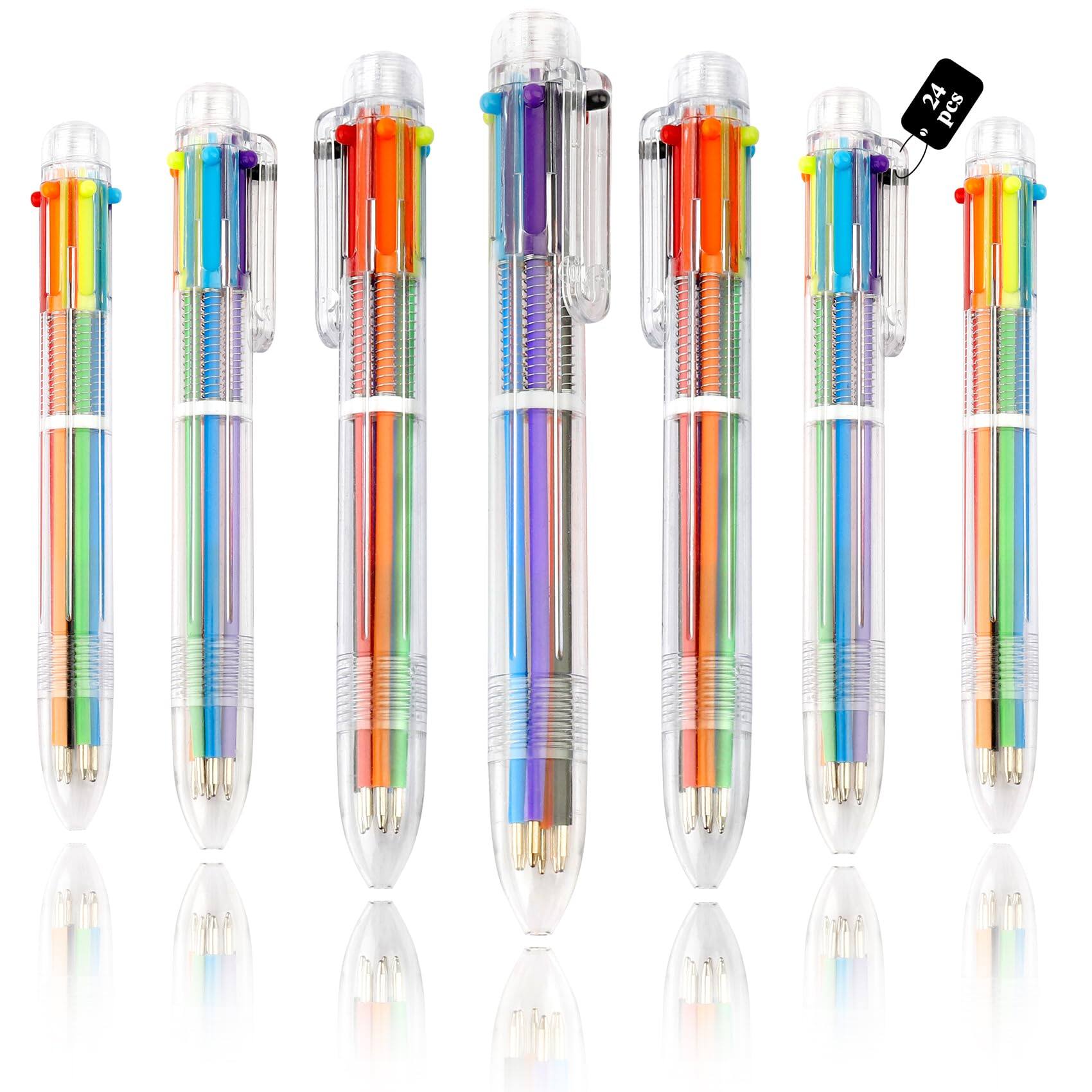 Paradigms Interiors Multicolor Pen 6 in 1 Ballpoint Retractable Pens ...