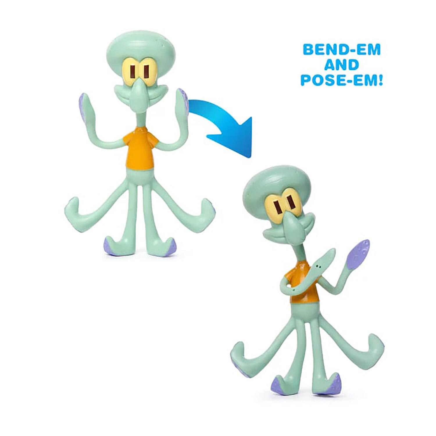 Best Buy: TCG Toys FleXfigs: SpongeBob Square Pants 4 Character Pack ...