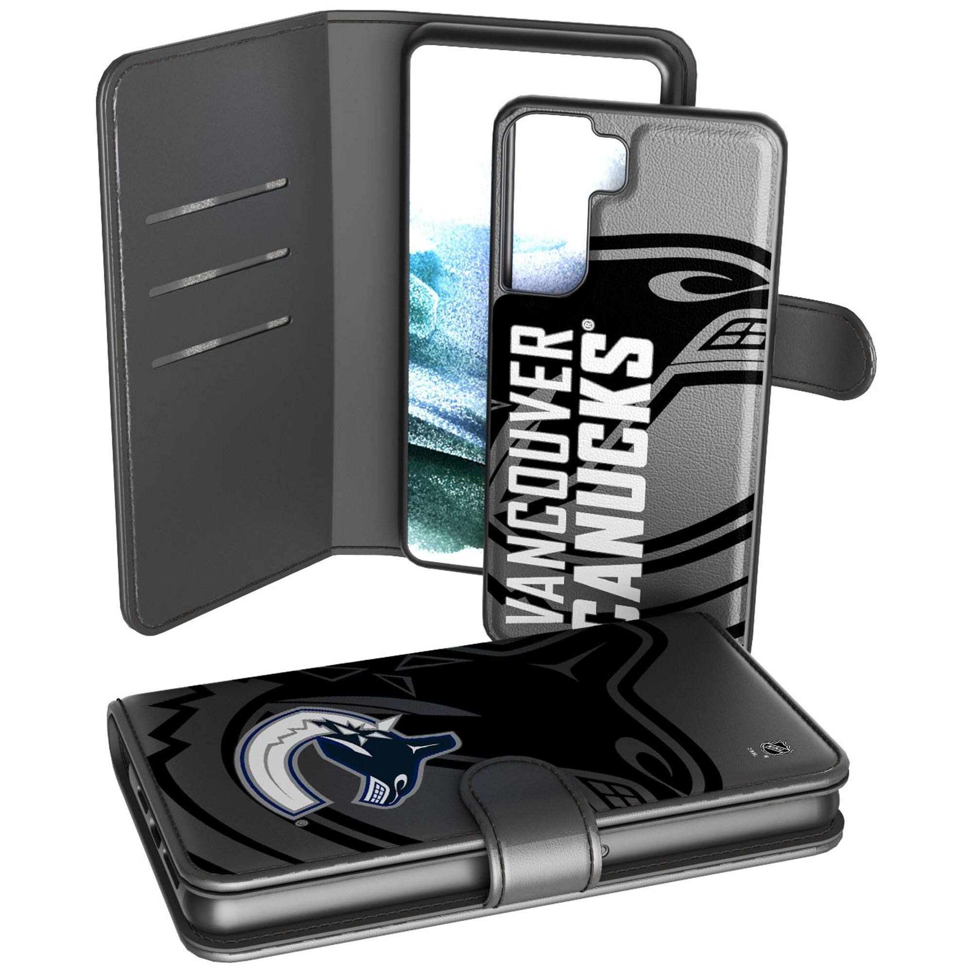 Keyscaper NHL Vancouver Canucks Samsung Galaxy Mono Tilt Wallet Case ...