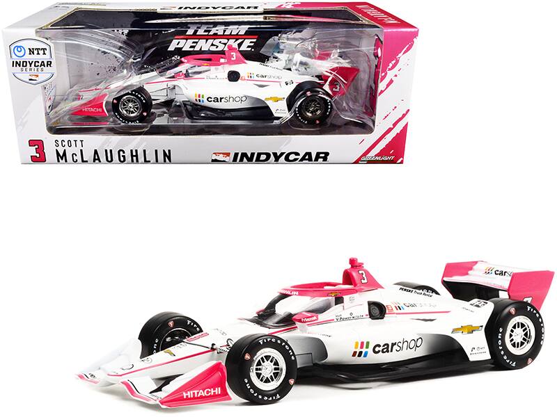 Greenlight Dallara IndyCar #3 Scott McLaughlin "CarShop" Team Penske (Road Course Configuration ...