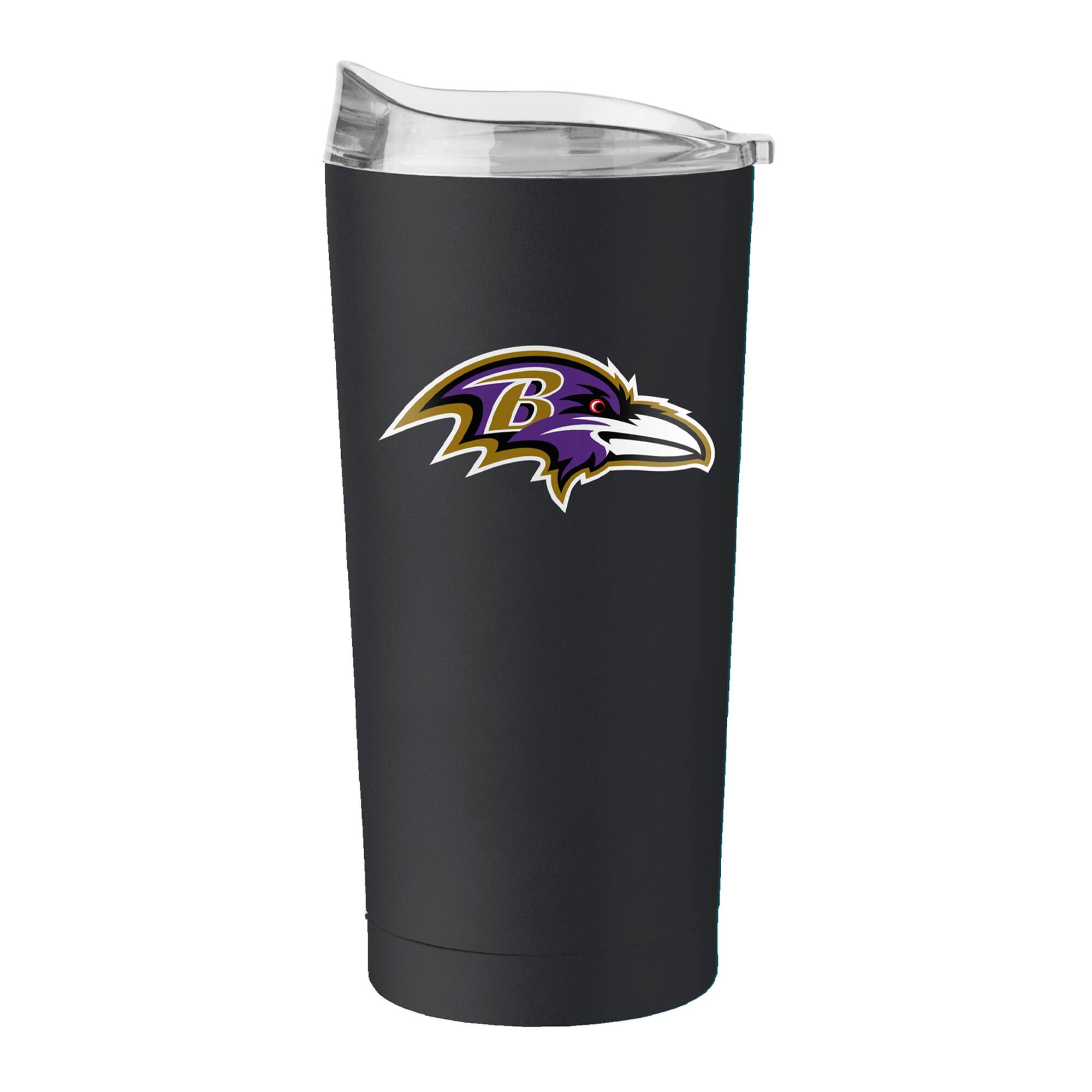 Logo Brands Baltimore Ravens 20oz. Flipside Powder Coat Tumbler ...