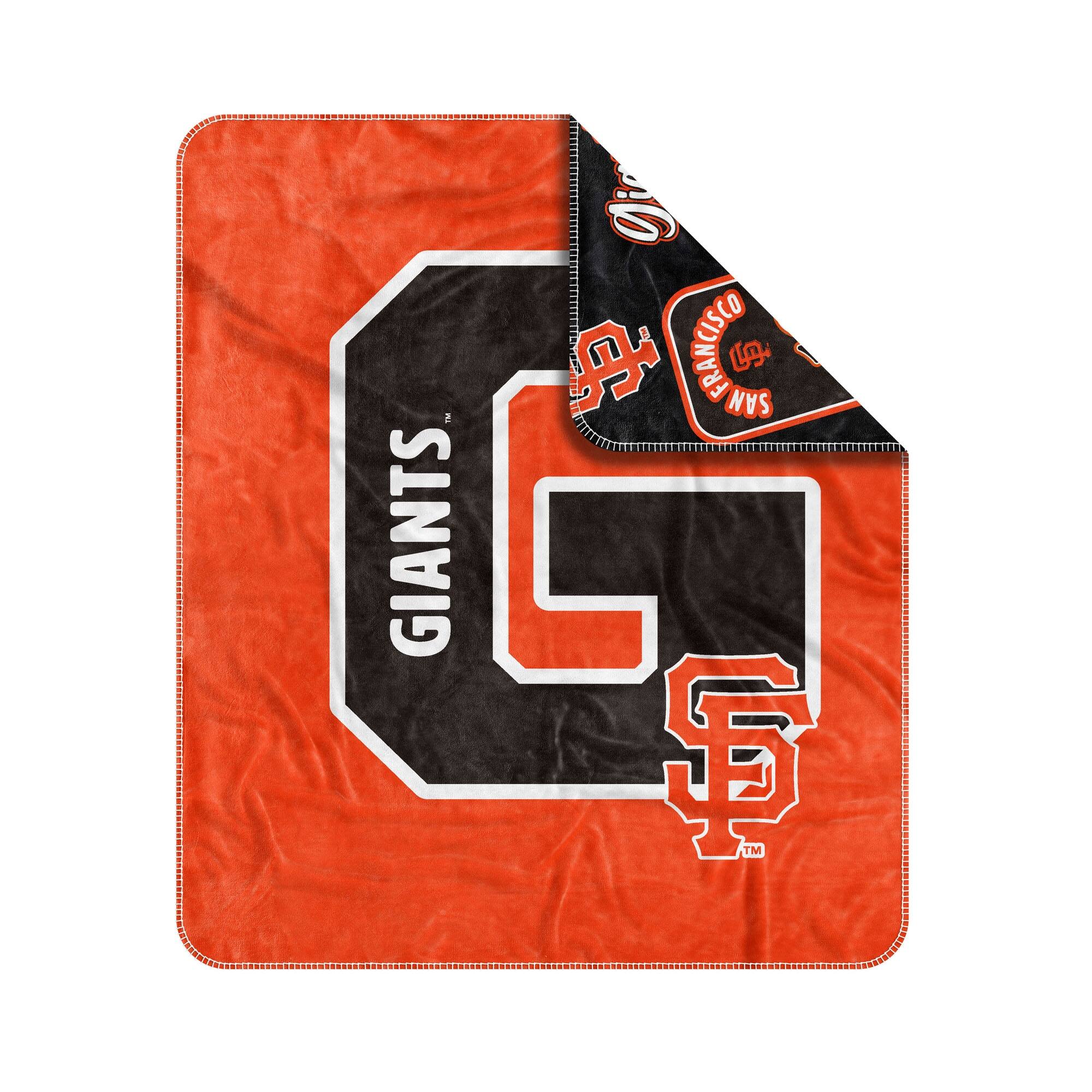 Logo Brands San Francisco Giants 50" x 60" Dream Weave Throw Blanket ...