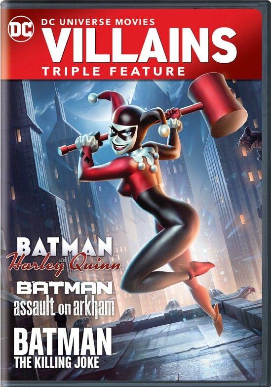 Batman and Harley Quinn Triple Feature (DVD Triple Feature) [DVD] [Standard] - Best Buy