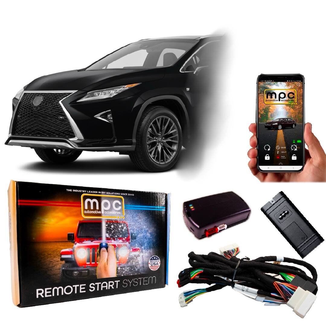 MPC PLUG N PLAY SMARTPHONE Remote Starter For 2016 2019 Lexus RX350 T ...