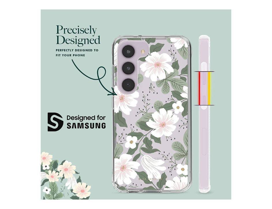 Rifle Paper Co. 12 FT Drop Protection Floral Case For Samsung Galaxy ...