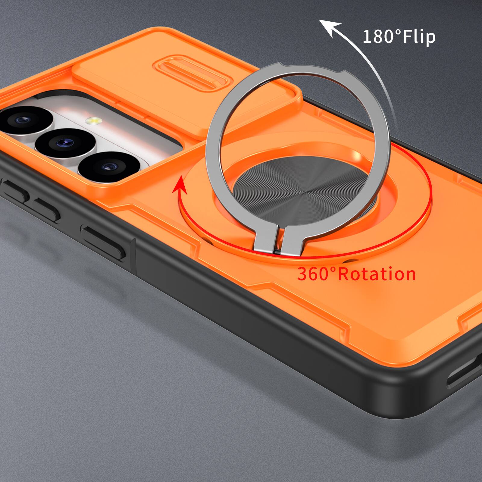 Dteck Rugged Magnetic Case for Samsung Galaxy S26+, Shockproof 360 ...