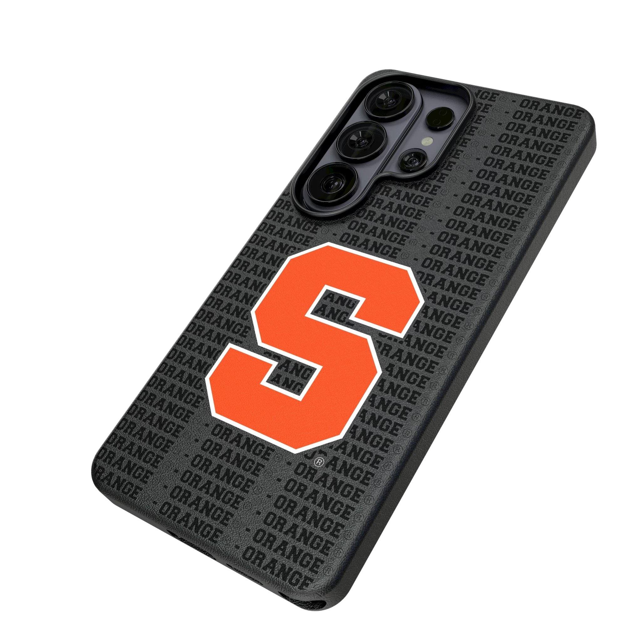 Keyscaper NCAA Syracuse Orange Text Backdrop Galaxy Magnetic Bump Case ...