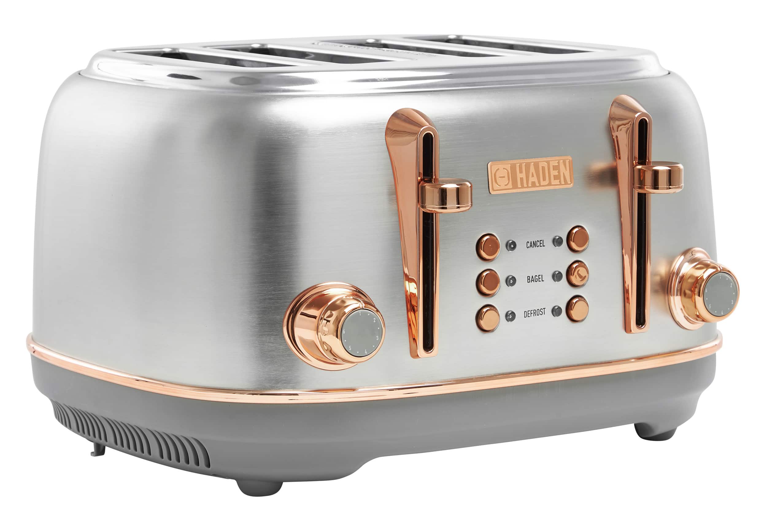 Customer Reviews: Haden Heritage 4 Slice Toaster Steel/Copper 75104 ...