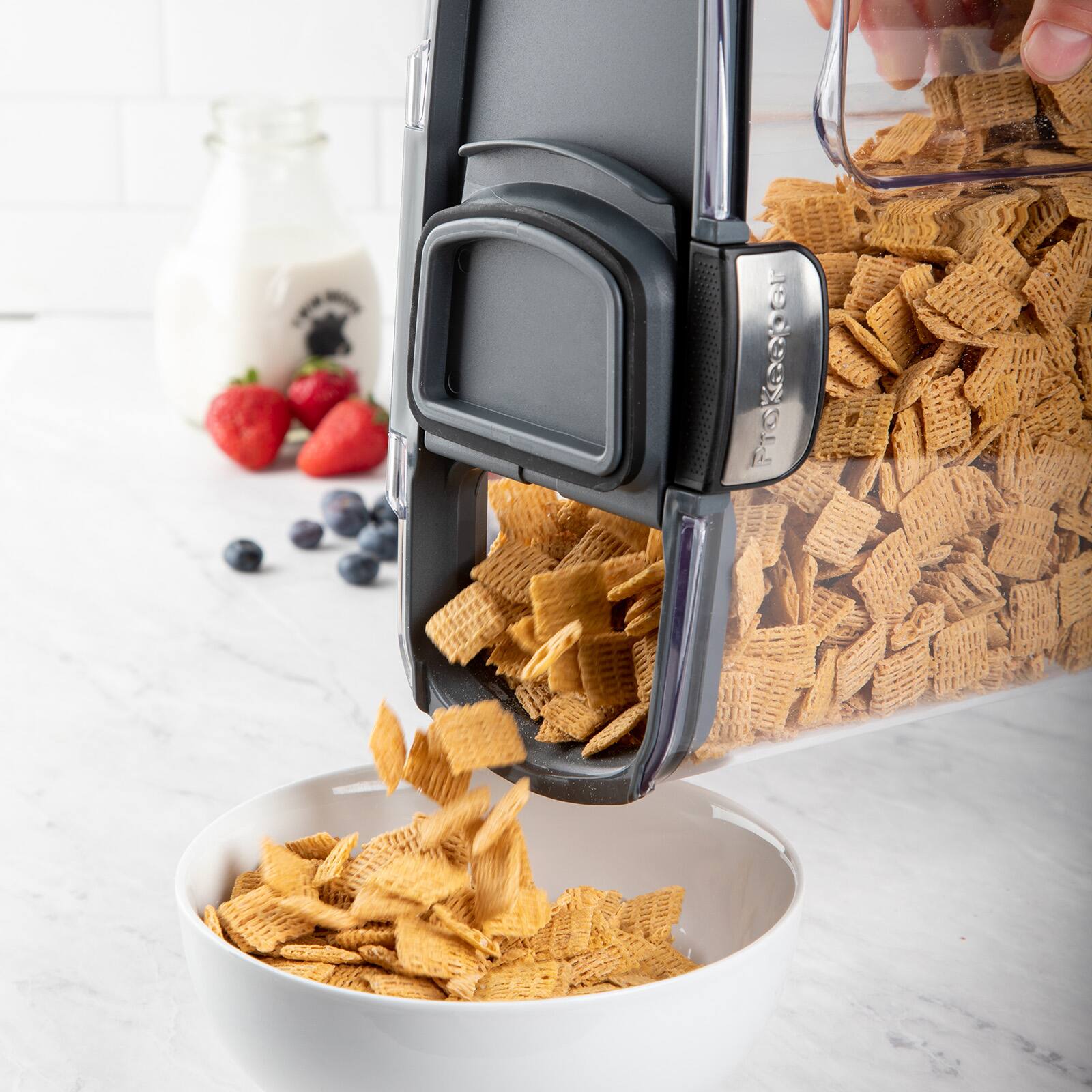 Progressive International ProKeeper+ Airtight Large Cereal Storage ...