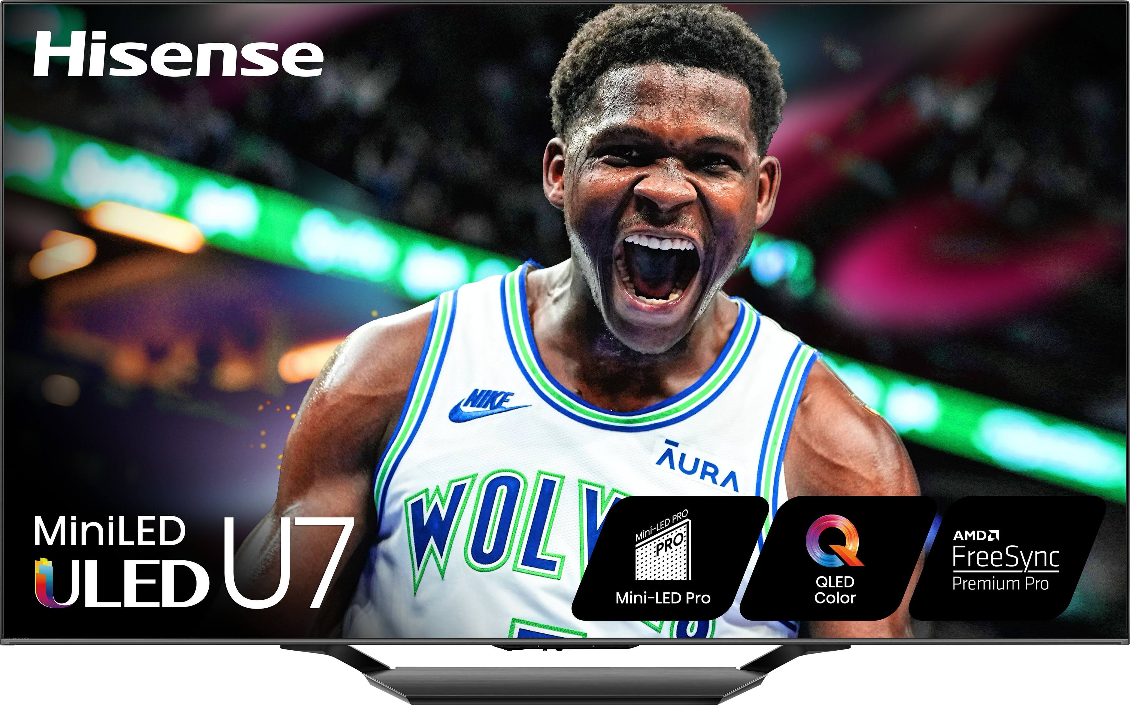 Hisense 85" Class U7 Series Mini LED 4K UHD QLED Smart Google TV (2024 ...