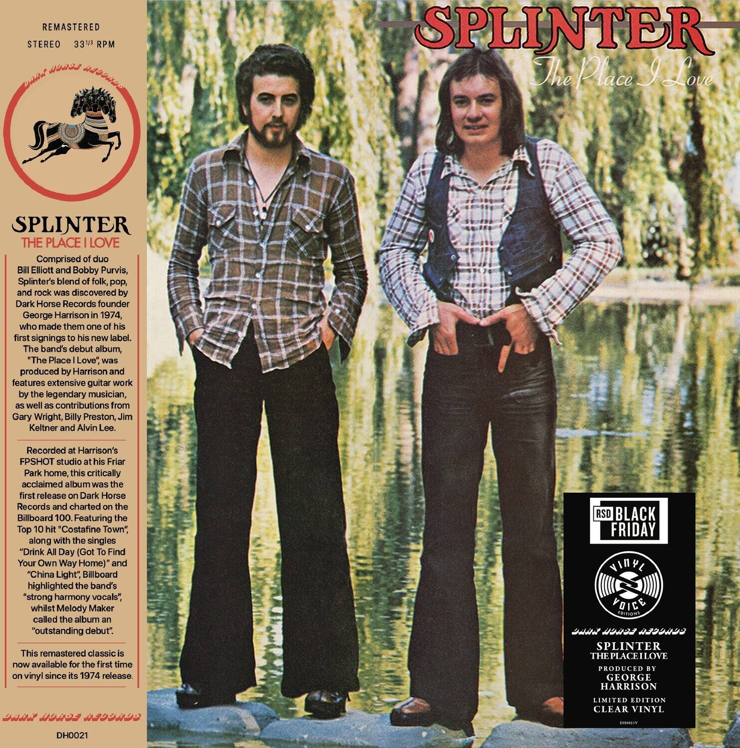 Splinter The Place I Love VINYL LP - Best Buy