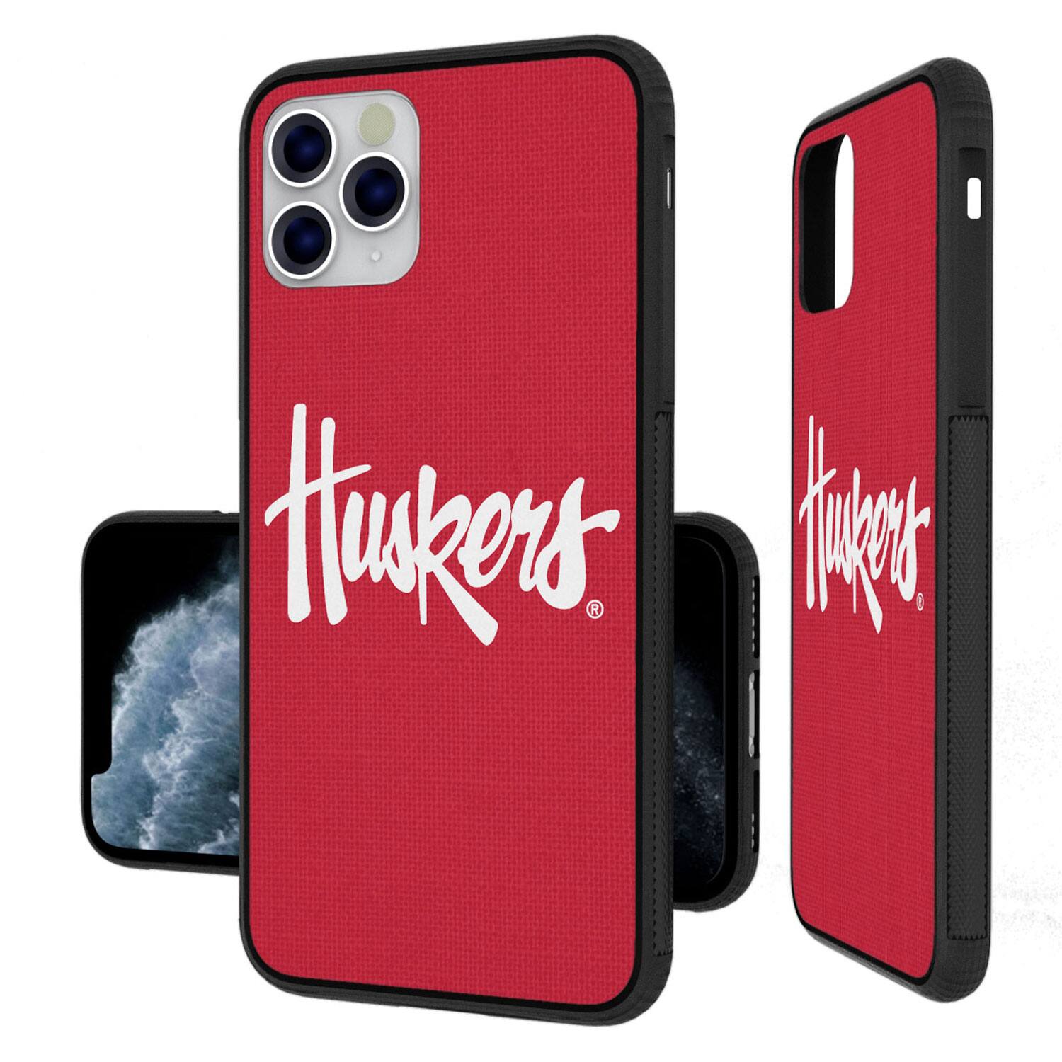 Keyscaper NCAA Nebraska Huskers iPhone Solid Design Bump Case 16 Pro ...