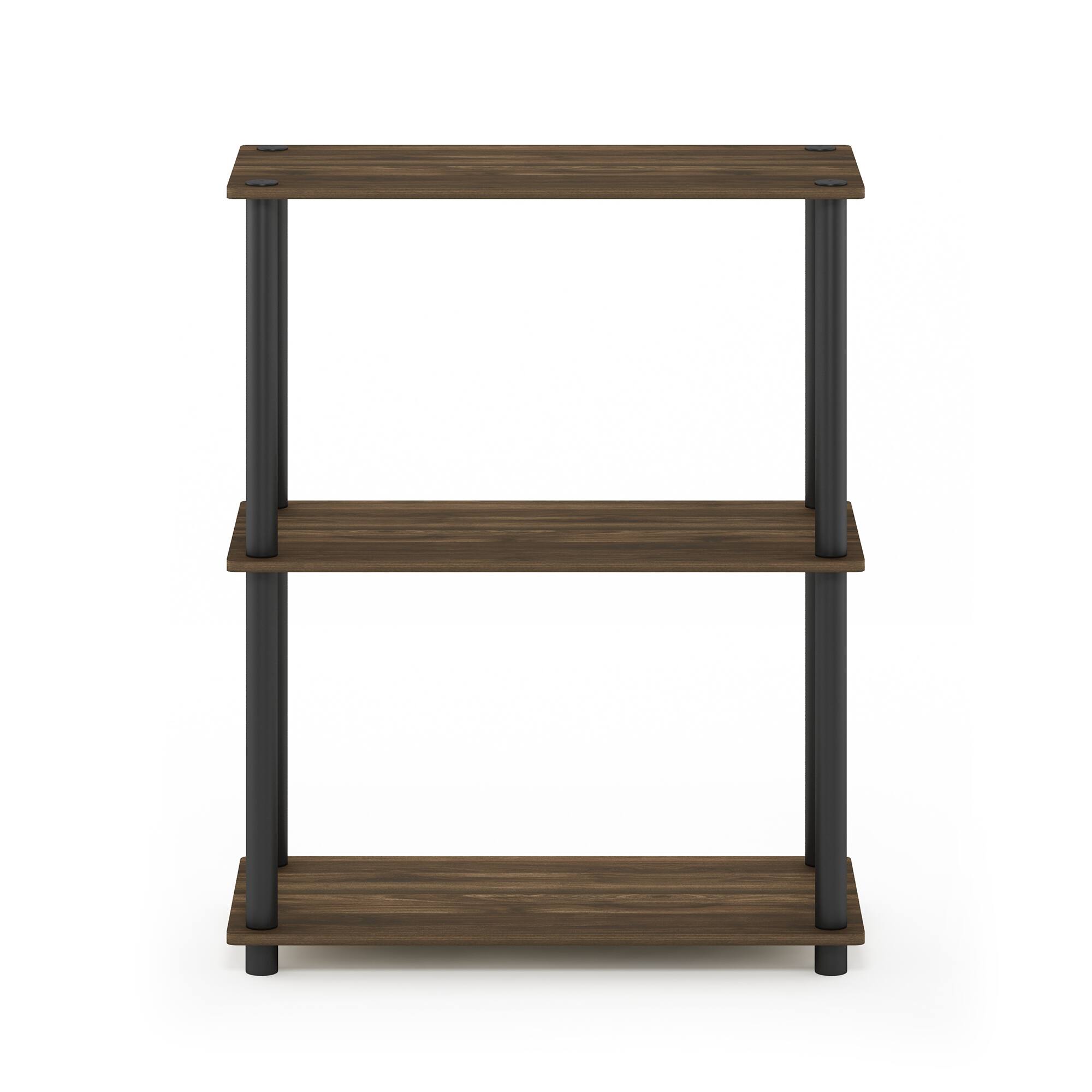 Furinno Turn N Tube 3 Tier Compact Multipurpose Shelf Display Rack ...