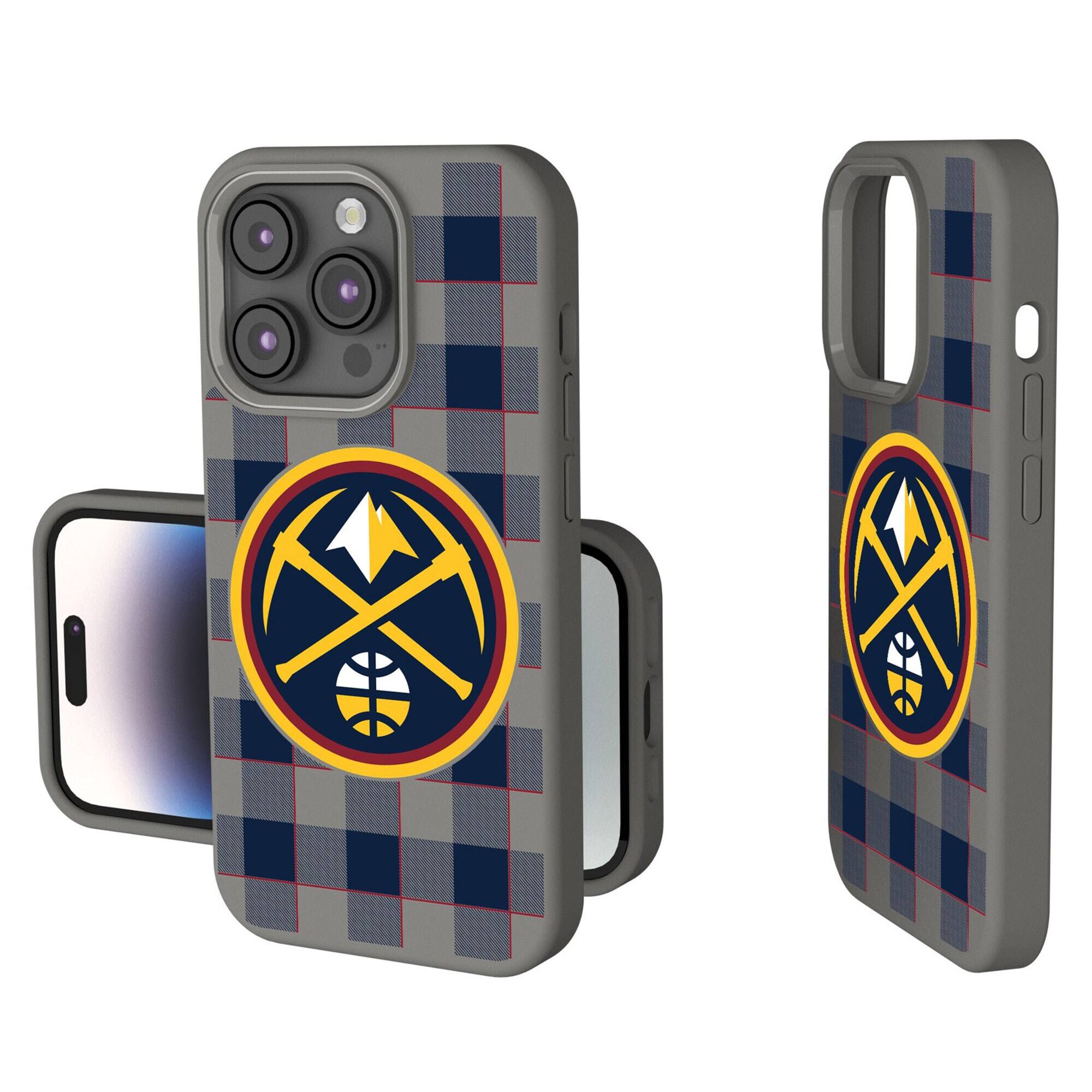 Keyscaper NBA Denver Nuggets Plaid Soft Touch iPhone Case 15 Pro Max ...