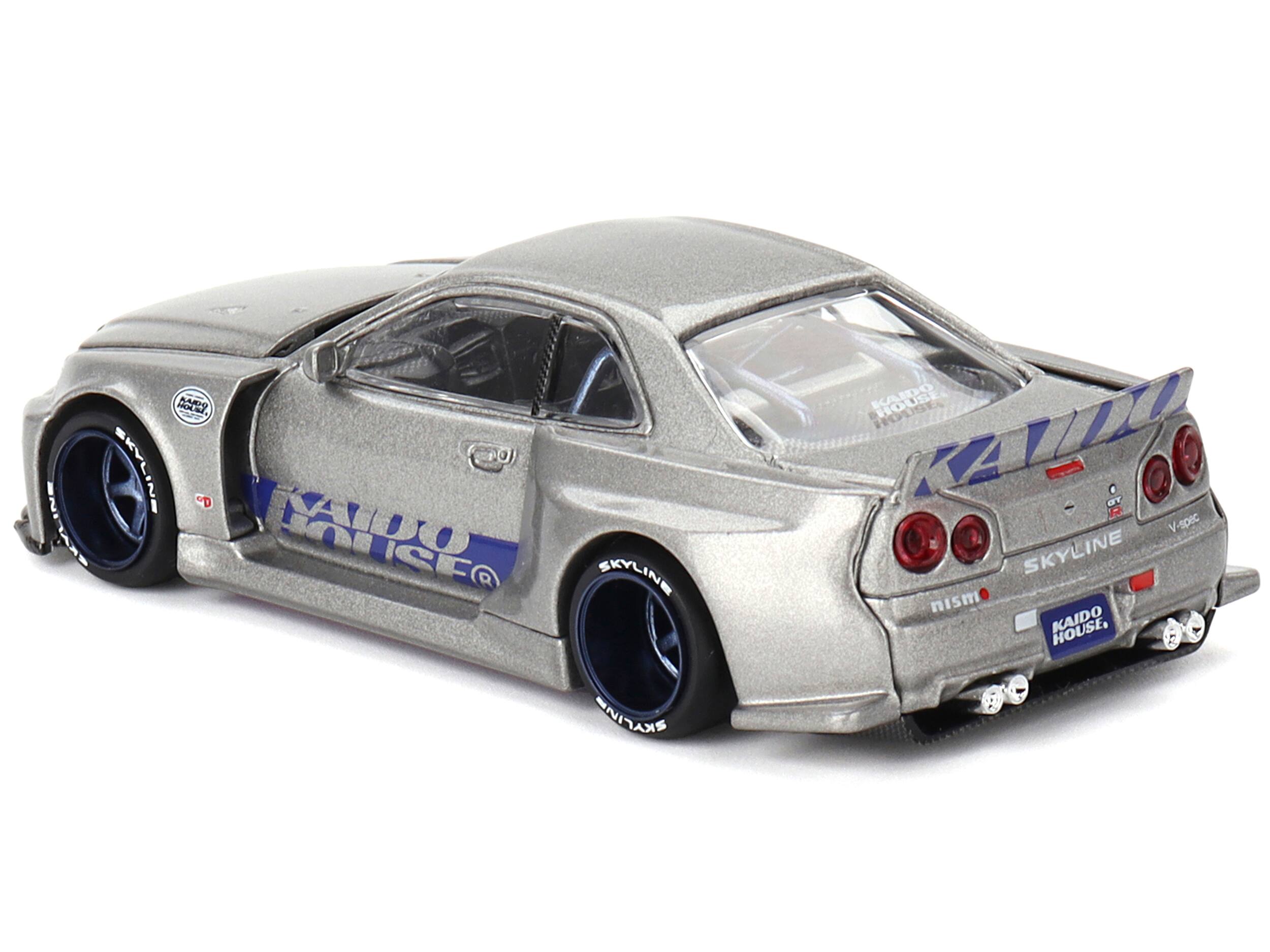 Mini GT Nissan Skyline GT R (R34) "Kaido Works Shinjuku V1" RHD ...