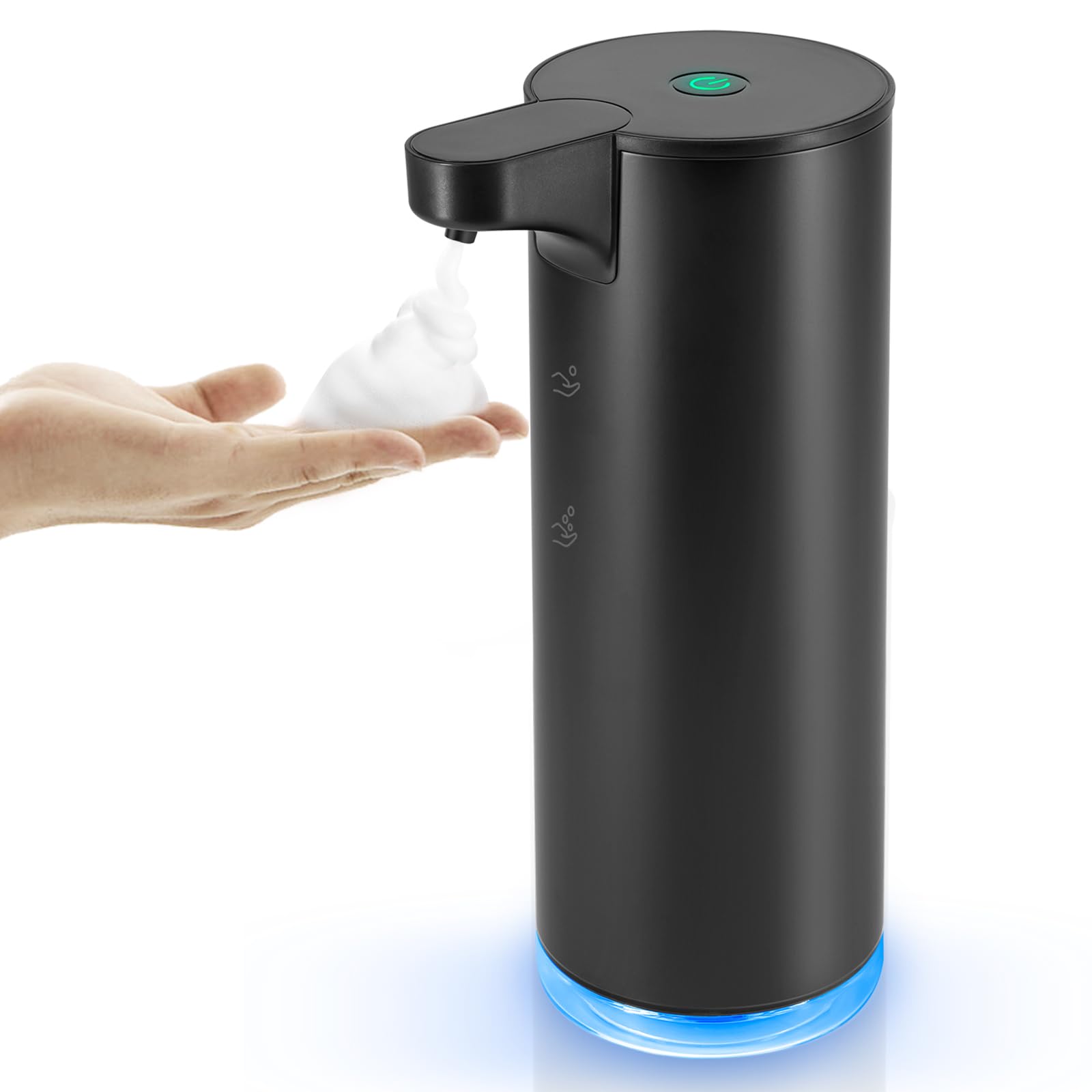 Dapper Styles Automatic Hand Soap Dispenser Touchless Foaming Stainless ...