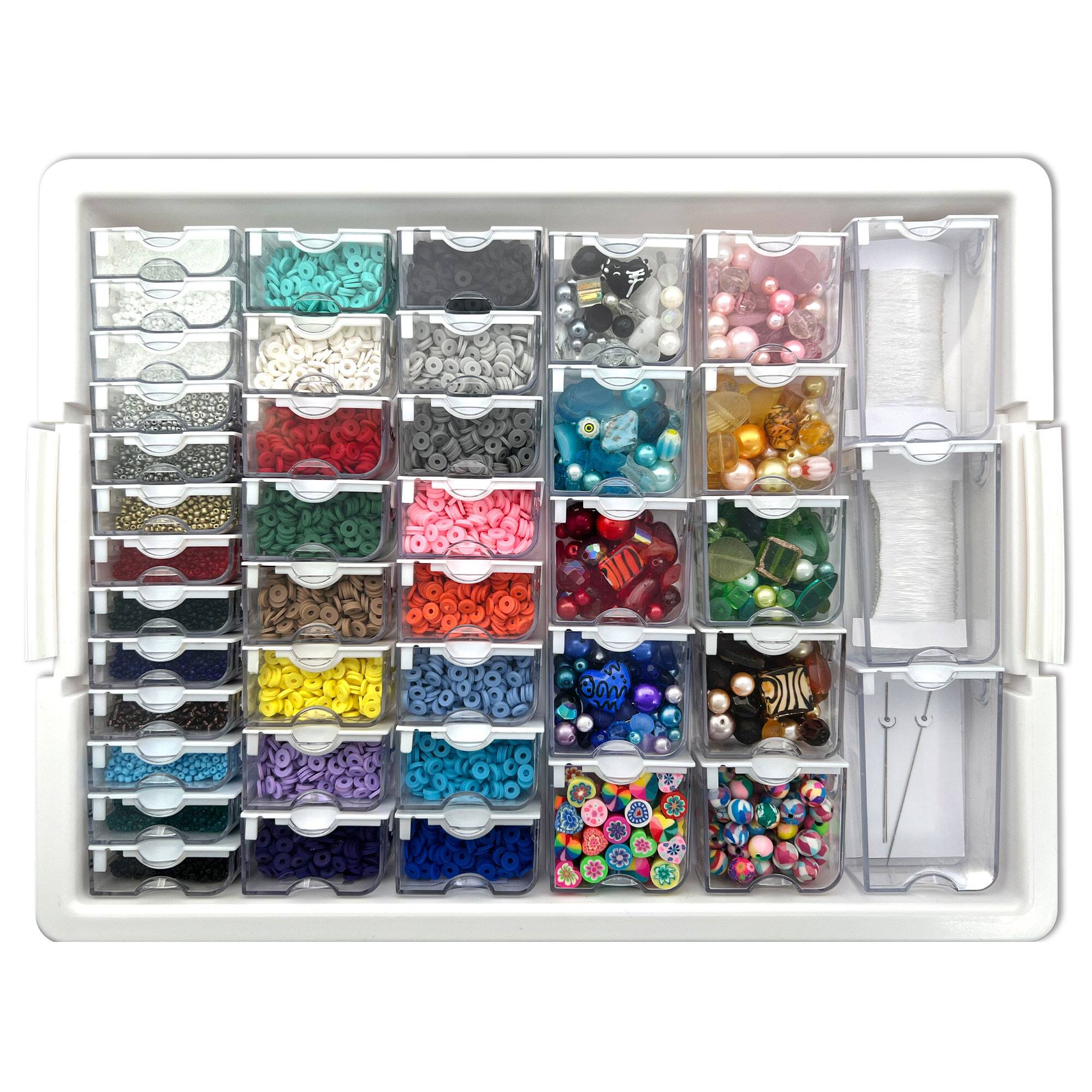 Bead Storage Solutions Elizabeth Ward Mixed Bead Tray with Jewelry ...