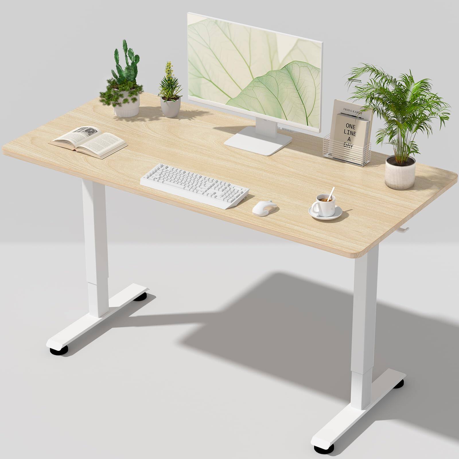 Hirose Alice Veken nch Large Electric Standing Desk, Heights Adjustable ...