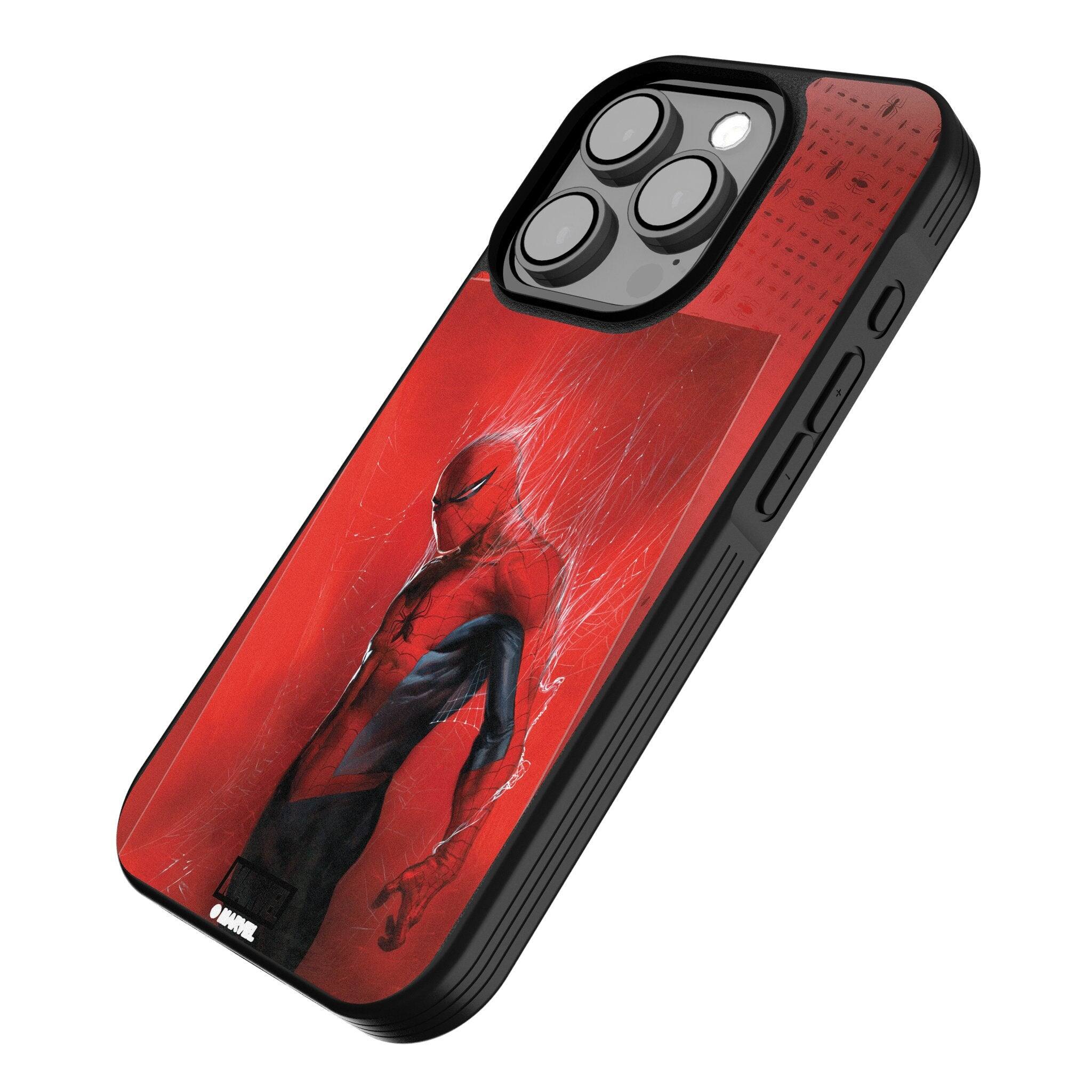 Keyscaper Marvel Cover Art Bump Phone Case Apple iPhone 15 Plus Spider ...