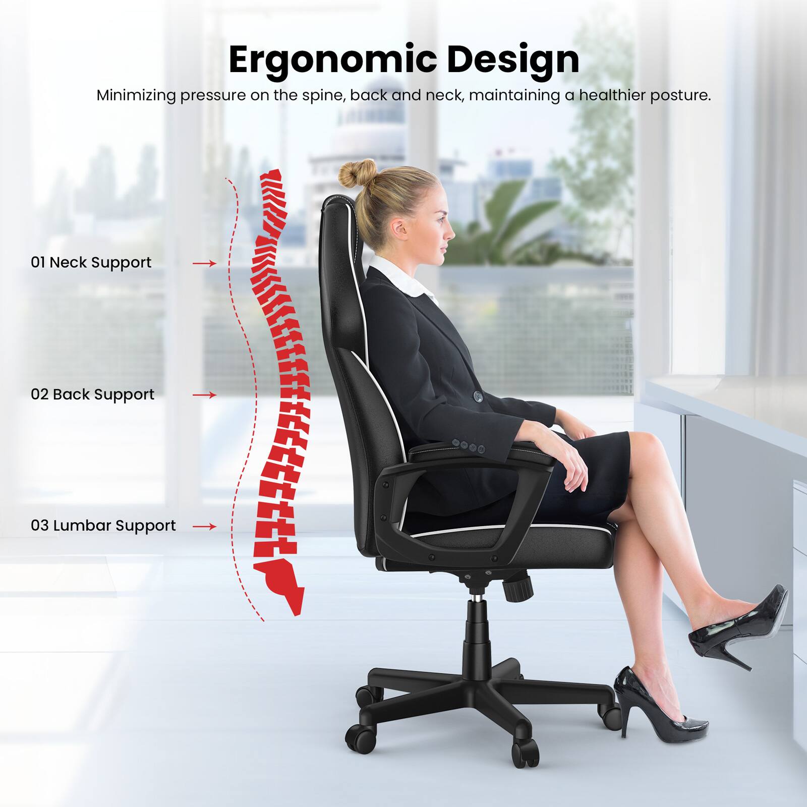 Customer Reviews: ACGAM Ergonomic High Back Gaming Office Chair ...