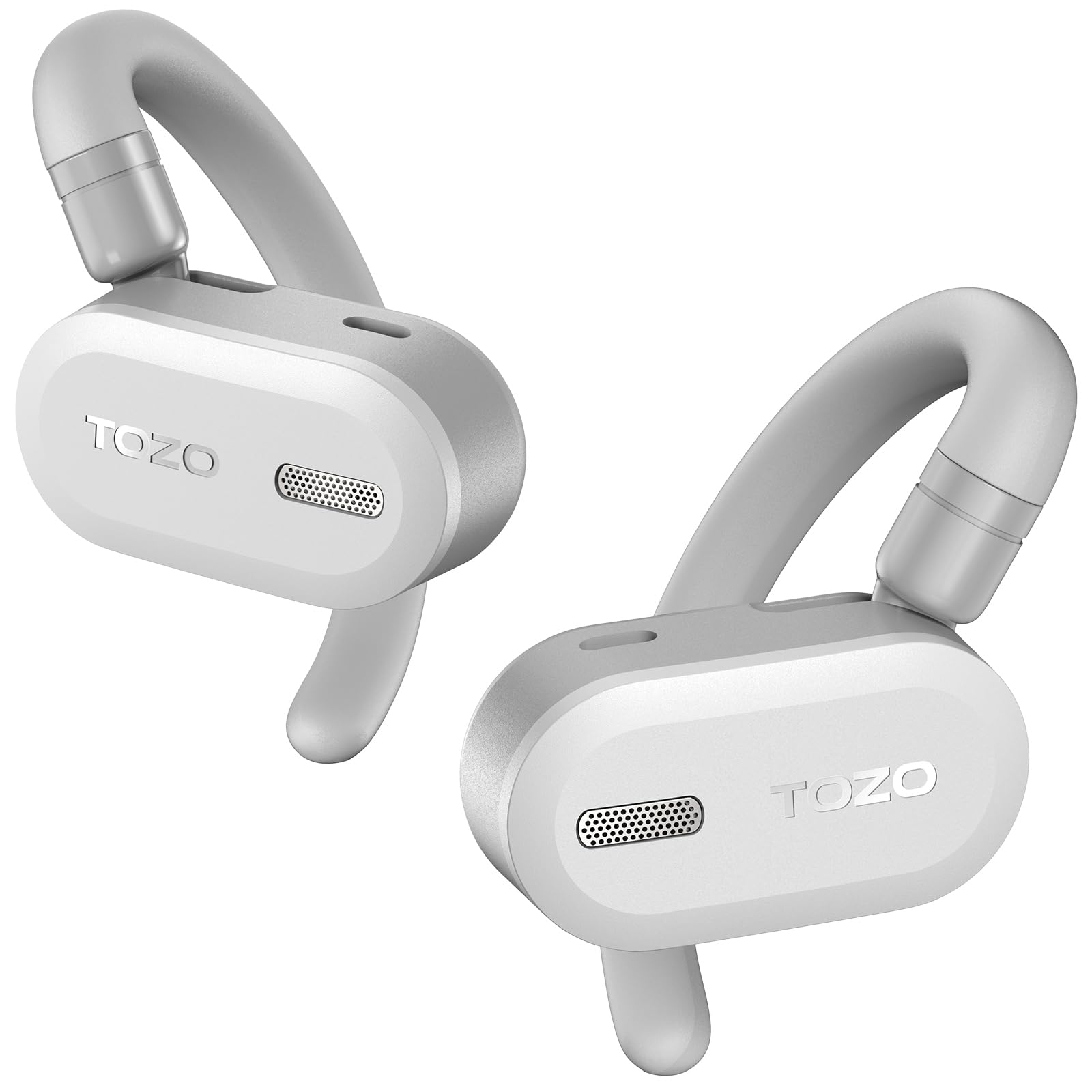 TOZO O2 Open Ear Wireless Headphones, Lightweight, Bluetooth 5.3, Multi Angle Adjustment, Dual ...