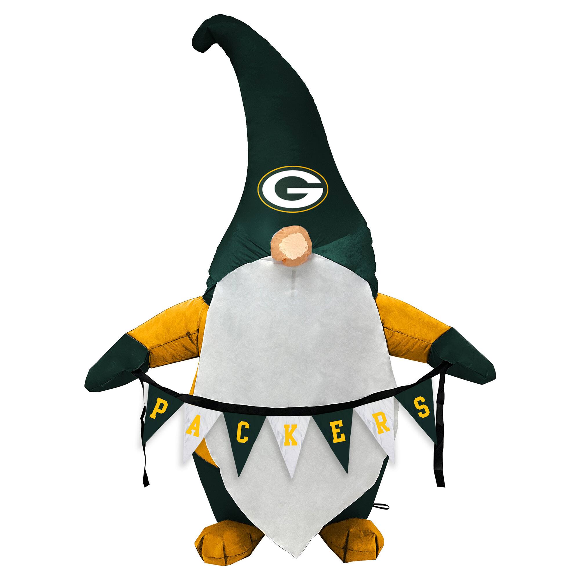 Pegasus Green Bay Packers Inflatable Gnome Multicolor 200138596 - Best Buy