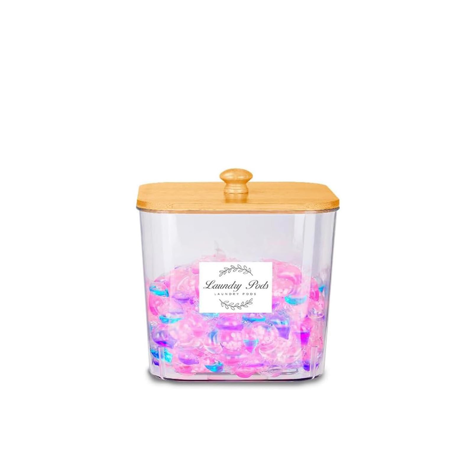 DORLUKFU Laundry Pods Container, Laundry Room Organization Containers ...