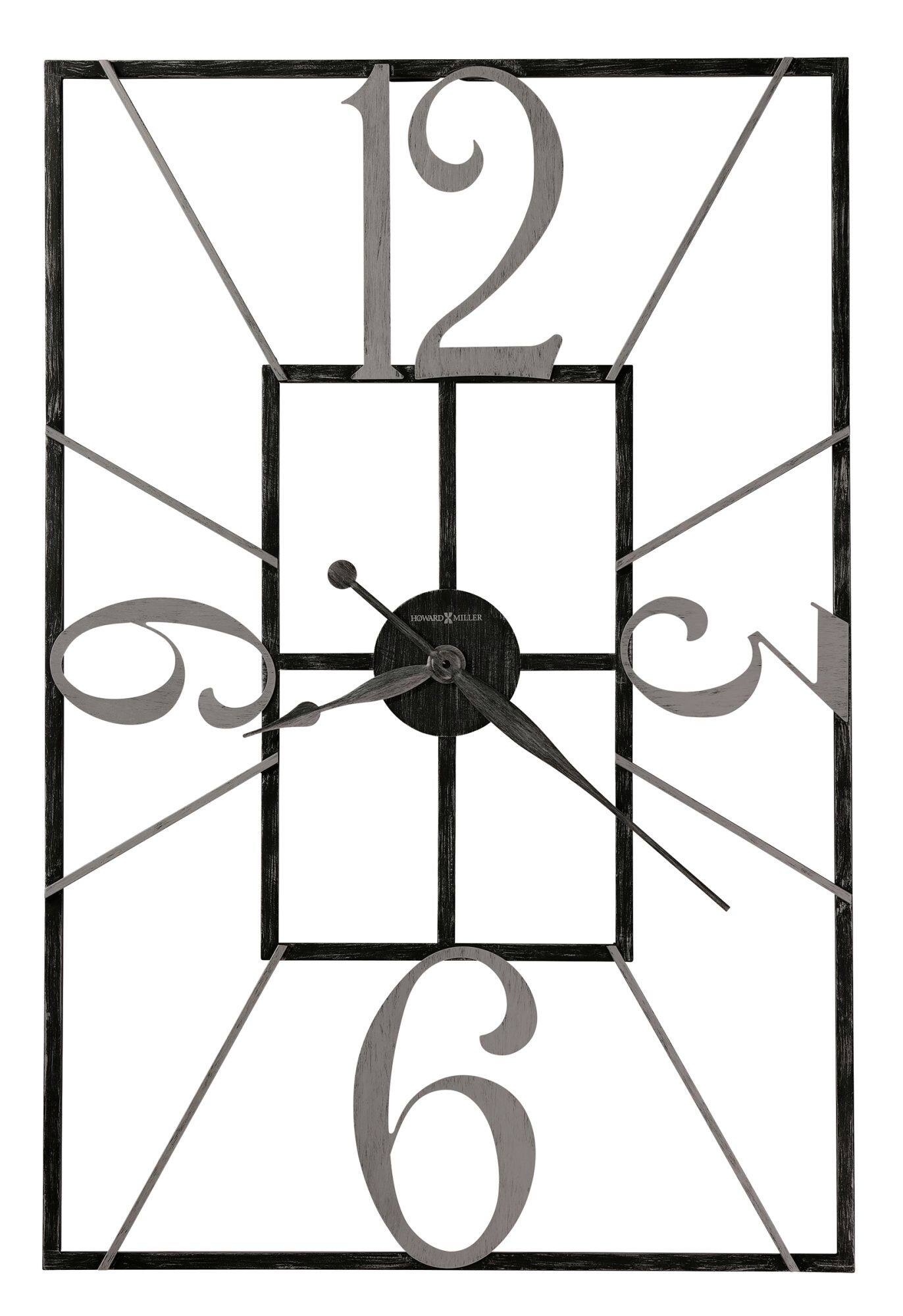 Howard Miller Antoine Wall Clock 625712 Black 625712 - Best Buy