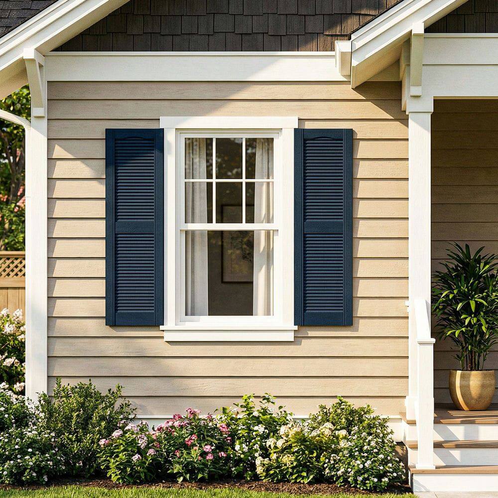 Kadyn Decorative Faux Shutters, Sturdy, Hassle Free Design for Indoor ...