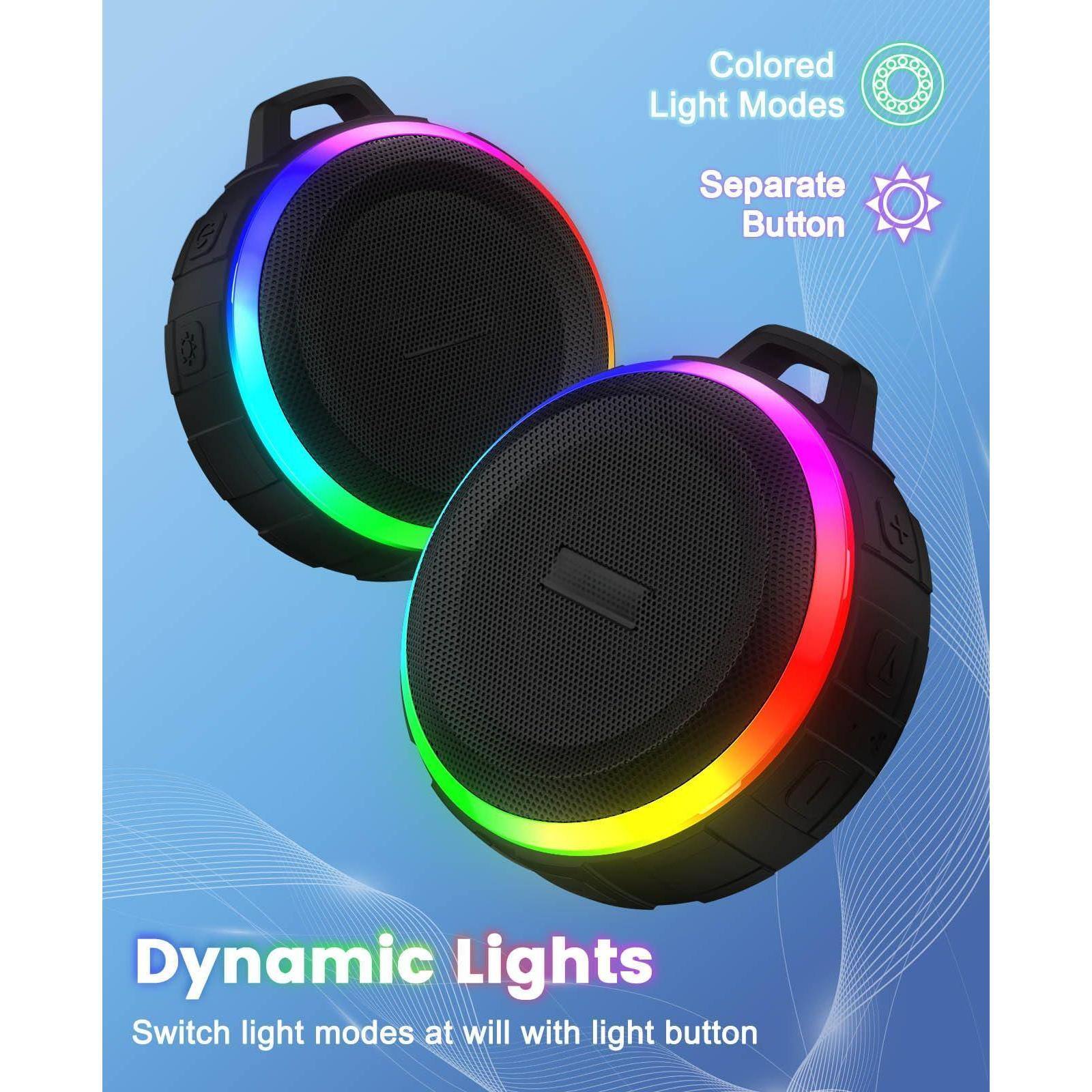 Cozy Serene Light Shower With Ipx7 Waterproof Dynamic Lights Crisp ...