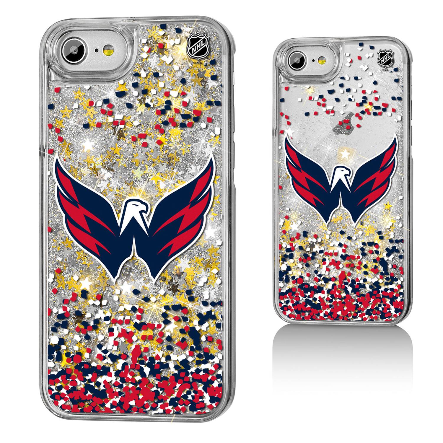 Keyscaper NHL Washington Capitals iPhone Confetti Glitter Case 16 Pro ...