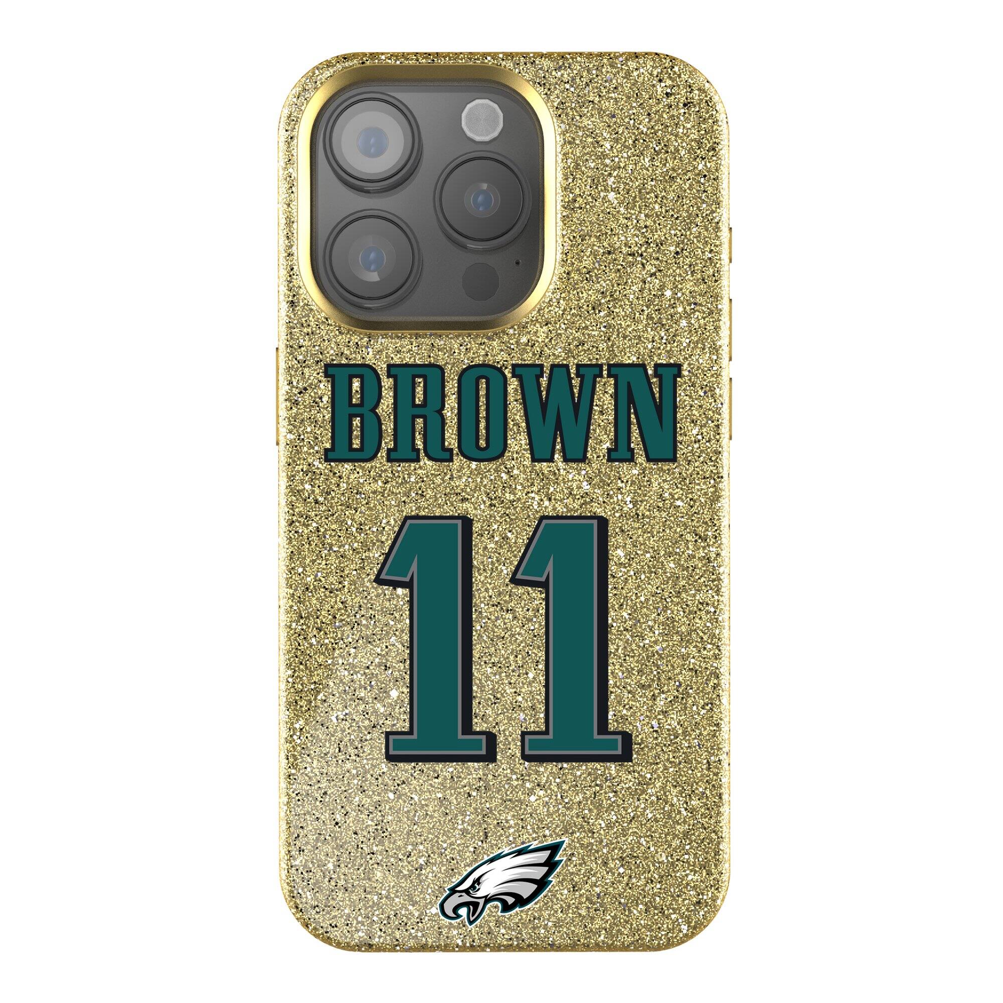 Keyscaper NFL A.J. Brown Philadelphia Eagles Bling iPhone Case 16 Pro ...