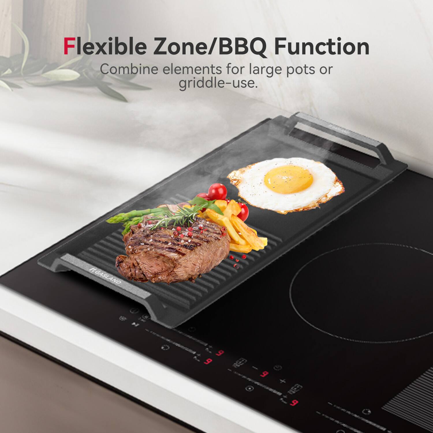GASLAND 30 inches Induction Cooktop with 5 Elements Black IH77BFH - Best Buy