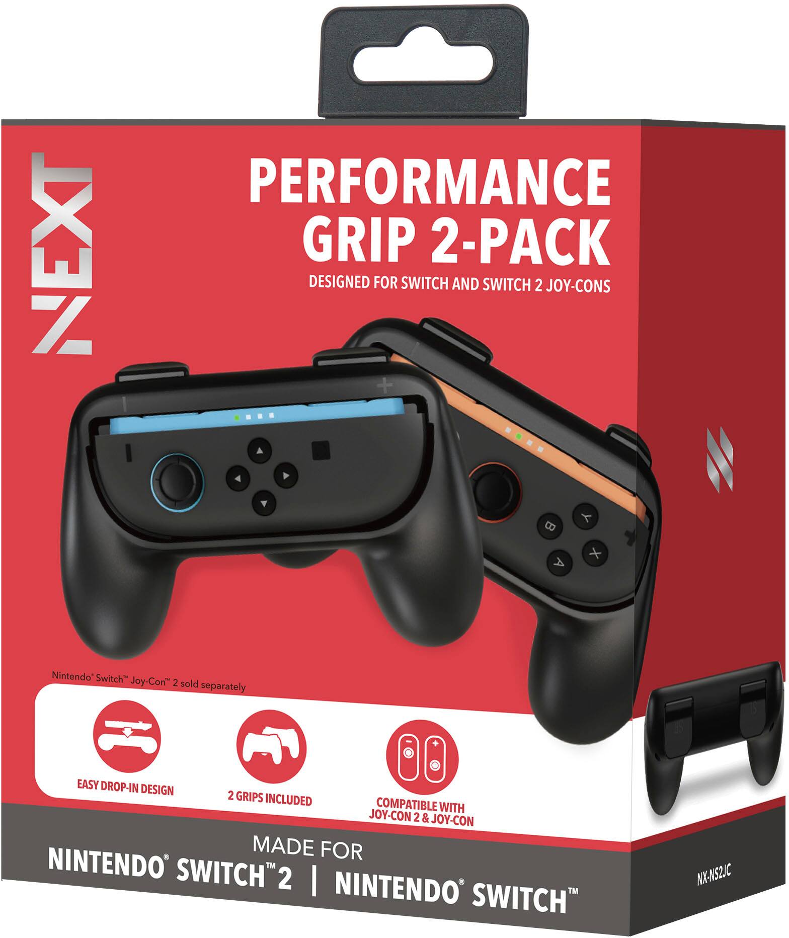 Customer Reviews: NEXT Performance Grip 2-Pack for Switch 2 Joy-Con 2 ...