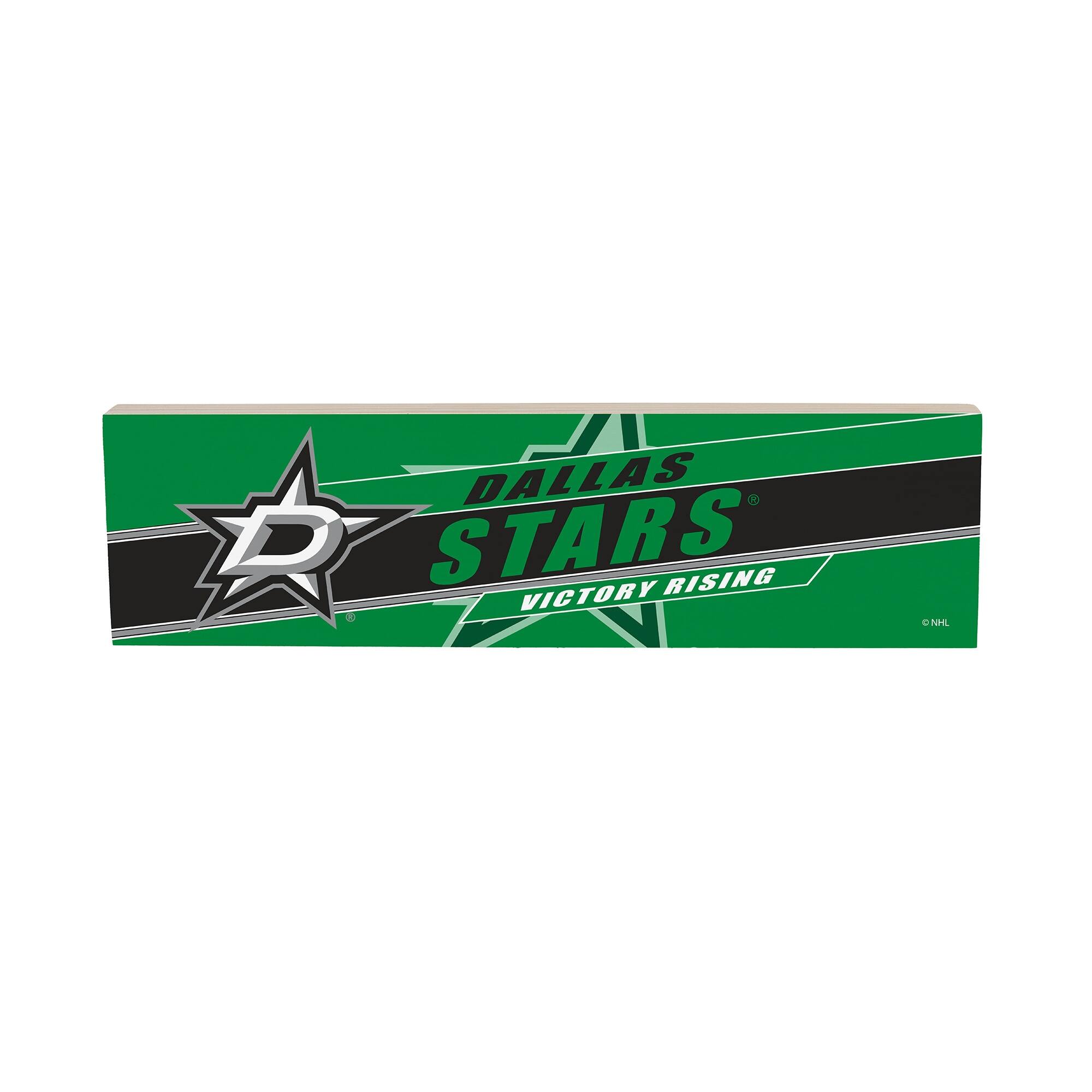 Evergreen Enterprises Dallas Stars 5" x 18" Shadow Logo Wood Mantle ...
