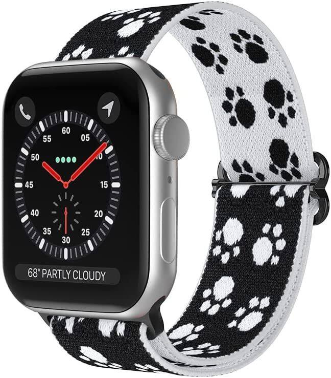 Worryfree Gadgets Stretchy Nylon Band White Footprint - Best Buy