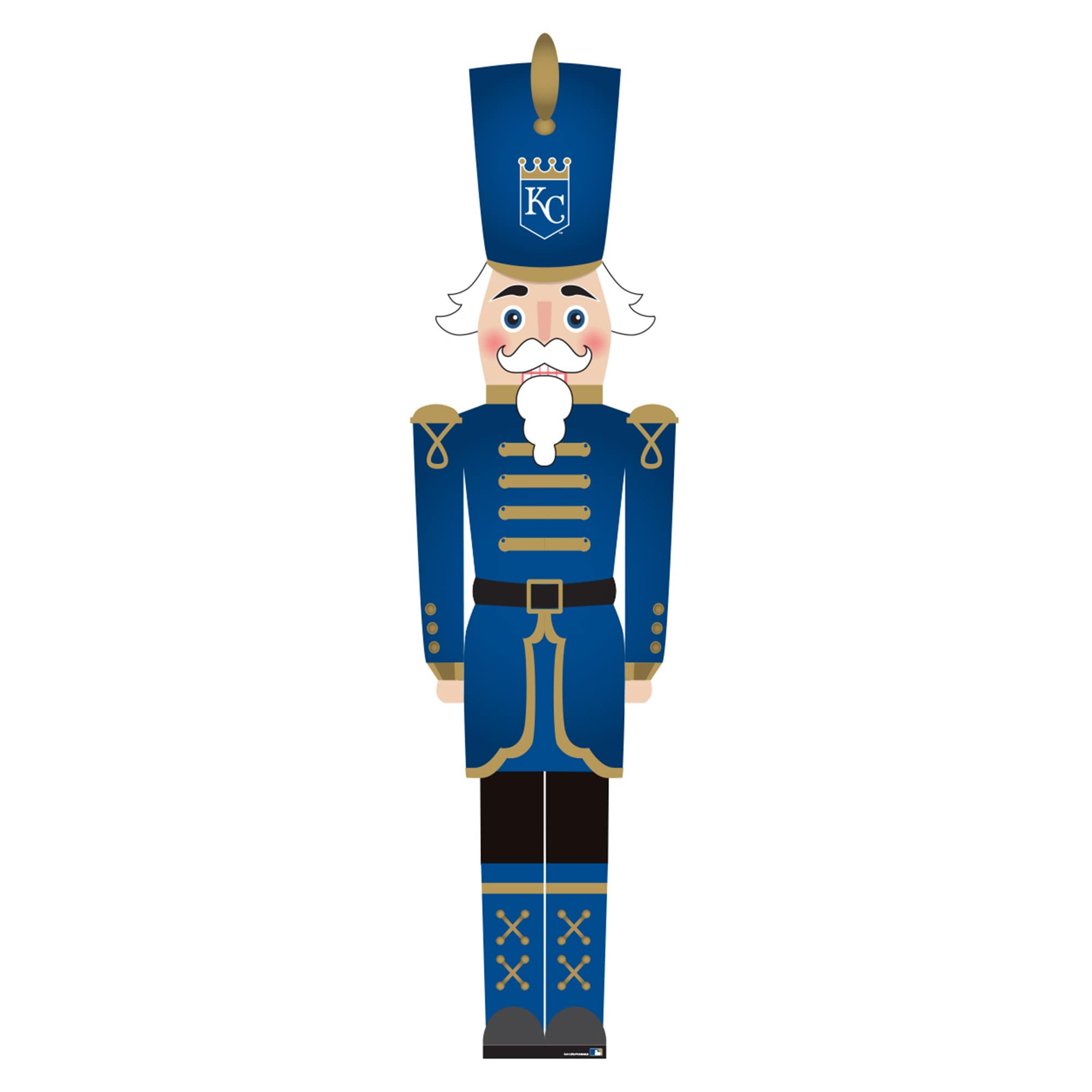 Fan Creations Kansas City Royals 46" Nutcracker Leaner Multicolor ...