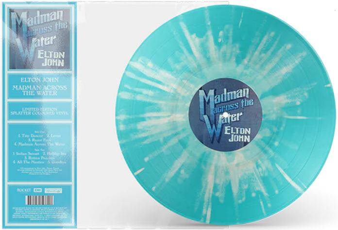 Madman Across the Water [Light Blue Splatter 180g Vinyl] [LP] VINYL ...