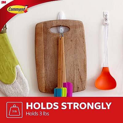 Command Medium Wire Hooks, 3 lb., 2/Pack White 17068 - Best Buy