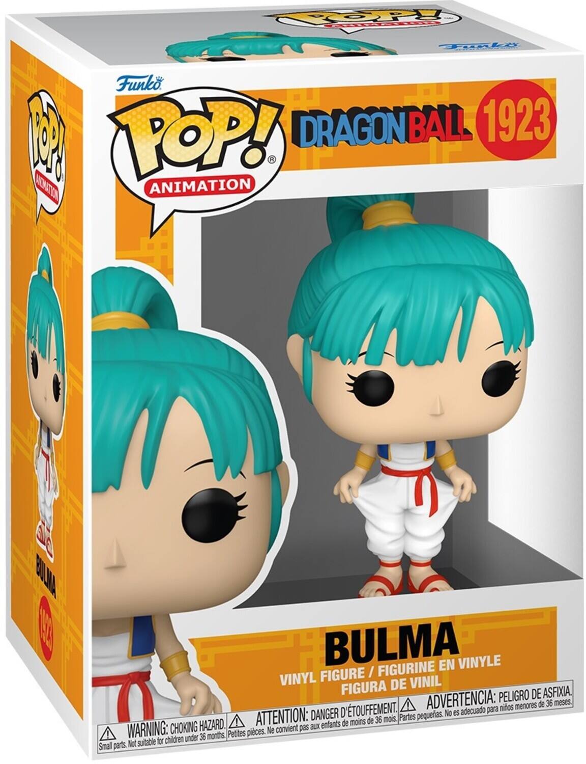 Funko POP! Anime: Dragon Ball Bulma (Shop) Collectibles Multicolor ...