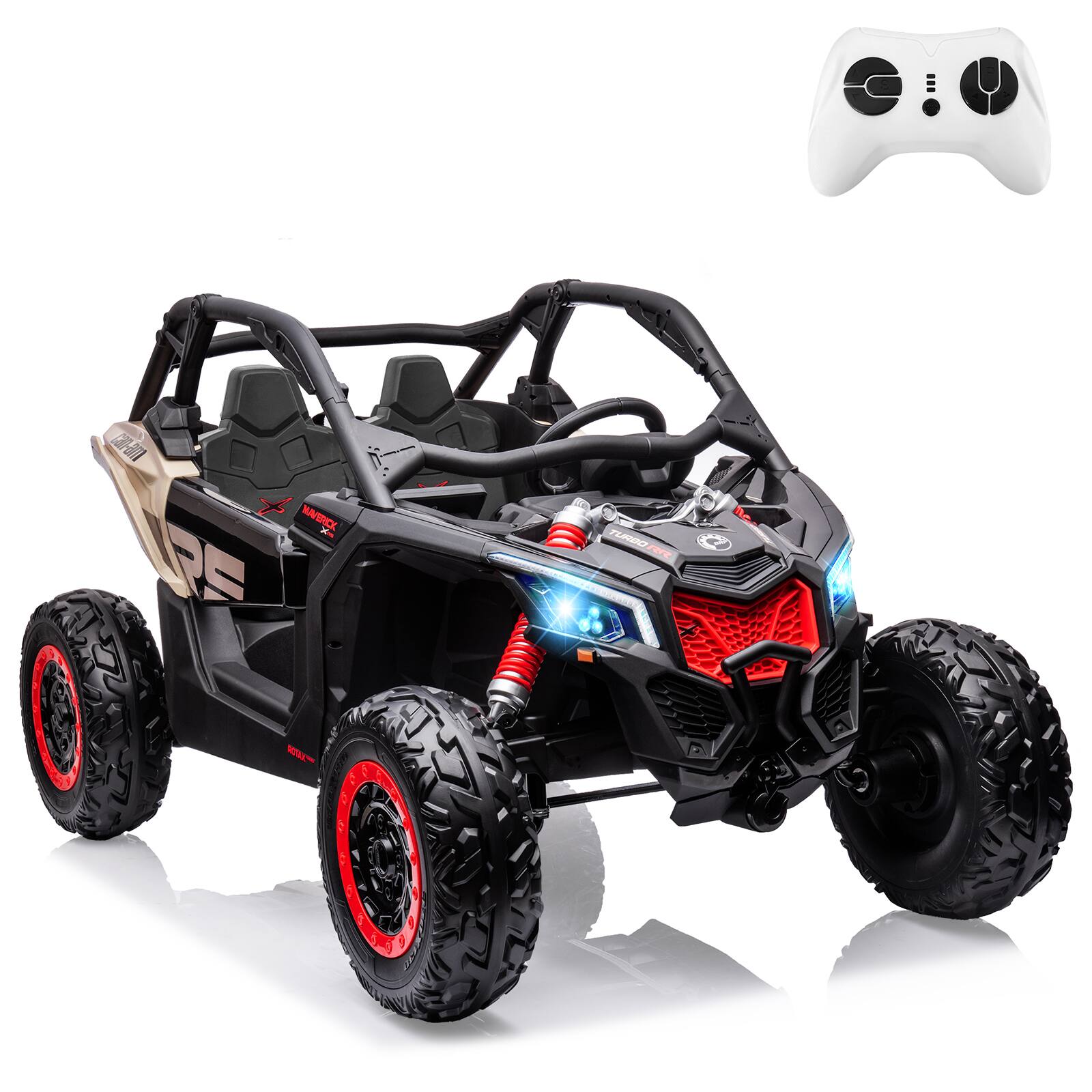 Qeetex 2 Seater Licensed Can Am Electric Off Road Ride On UTV Car for ...