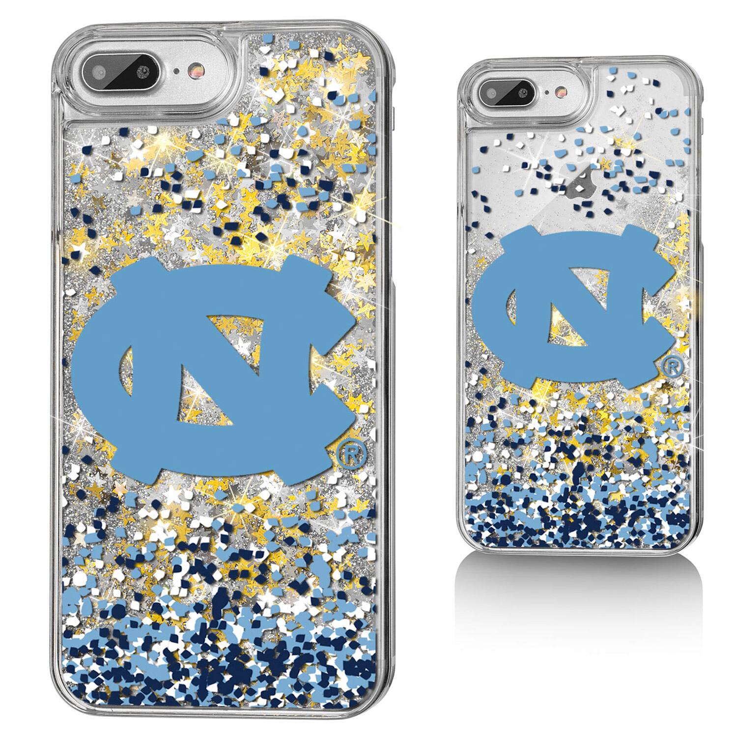 Keyscaper NCAA North Carolina Tar Heels iPhone Glitter Confetti Design ...