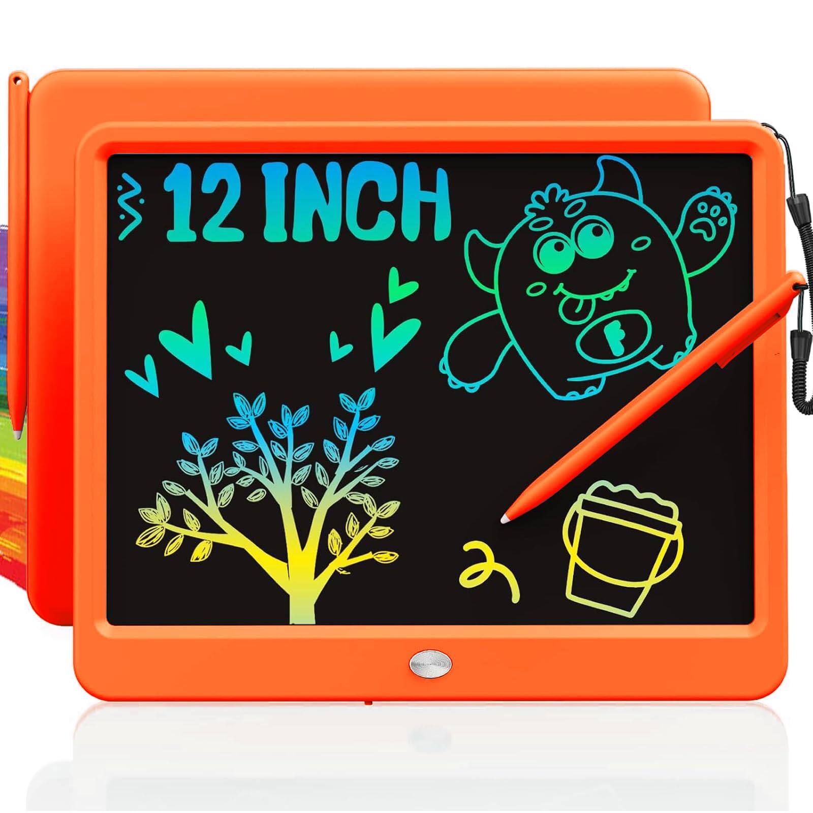 EZTW1 Lcd Writing Tablet For 10 inch Coloring Drawing Pad Mess Free ...