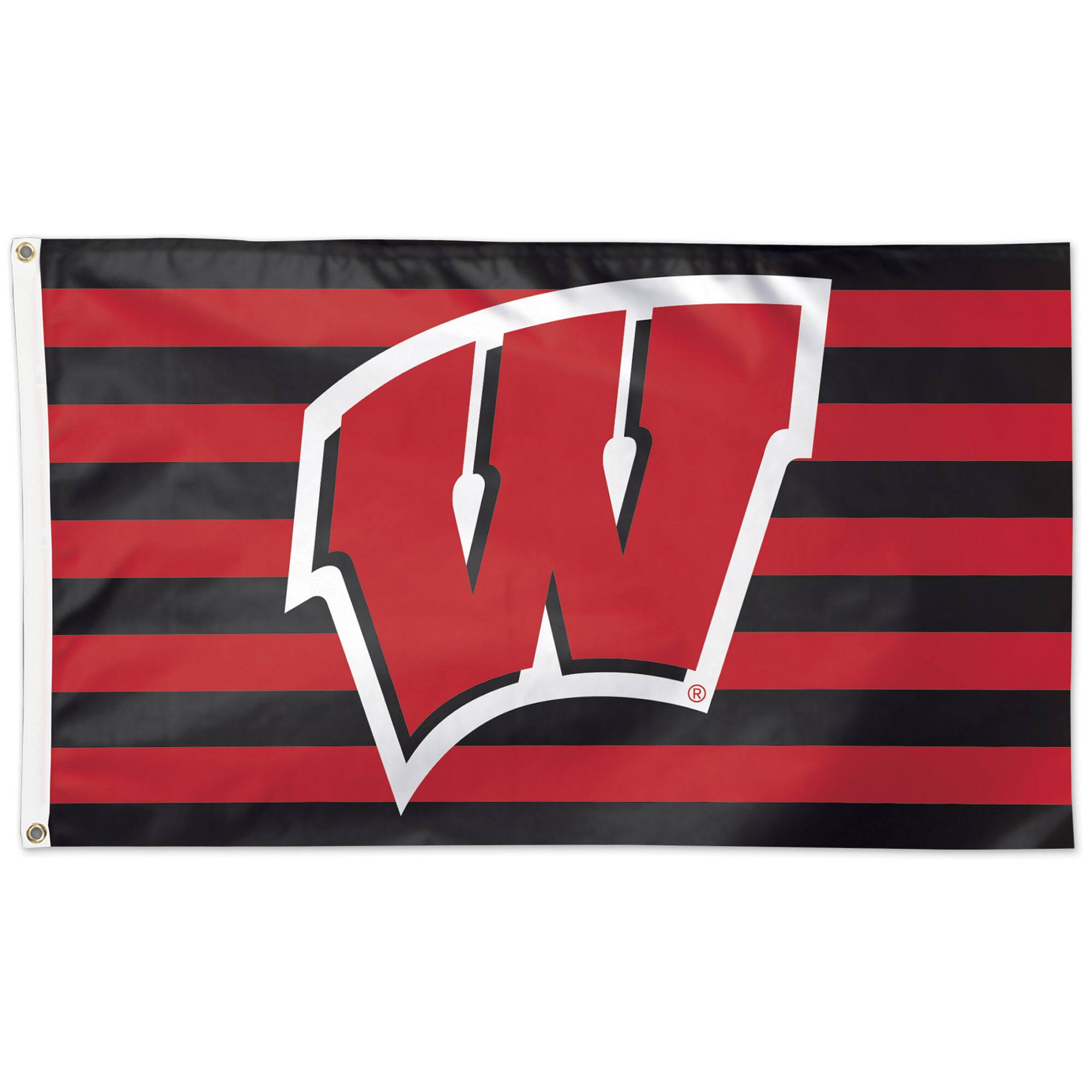 WinCraft Wisconsin Badgers 3' x 5' Stars & Stripes One Sided Flag ...