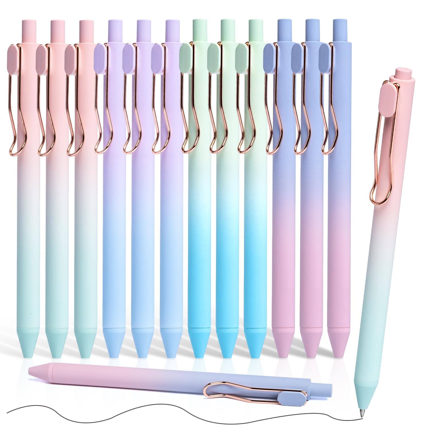 Paradigms Interiors Smooth Writing Pens 12 No Bleed & Smear Ink Fine ...