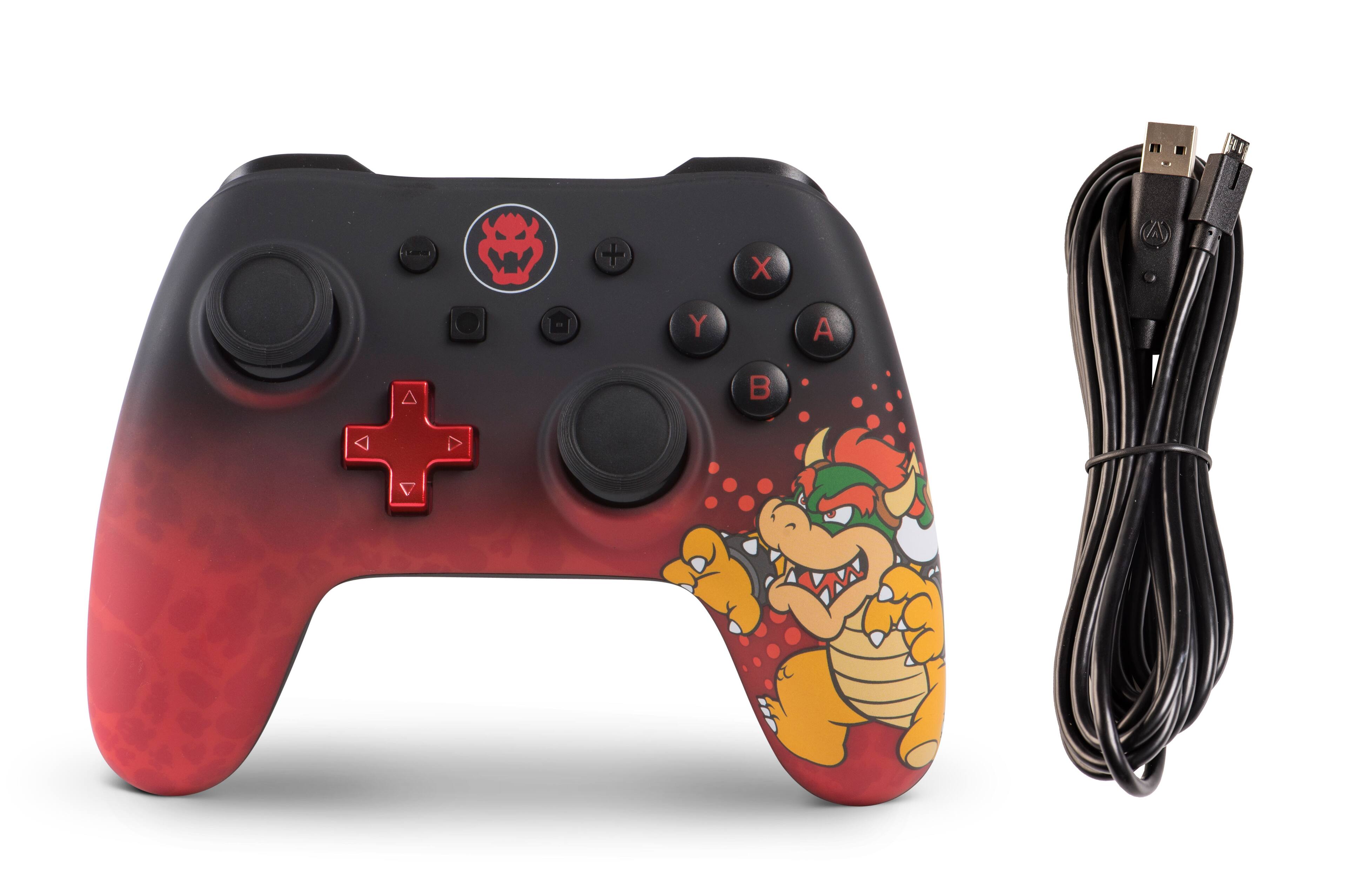Customer Reviews: PowerA Wired Controller for Nintendo Switch Bowser ...