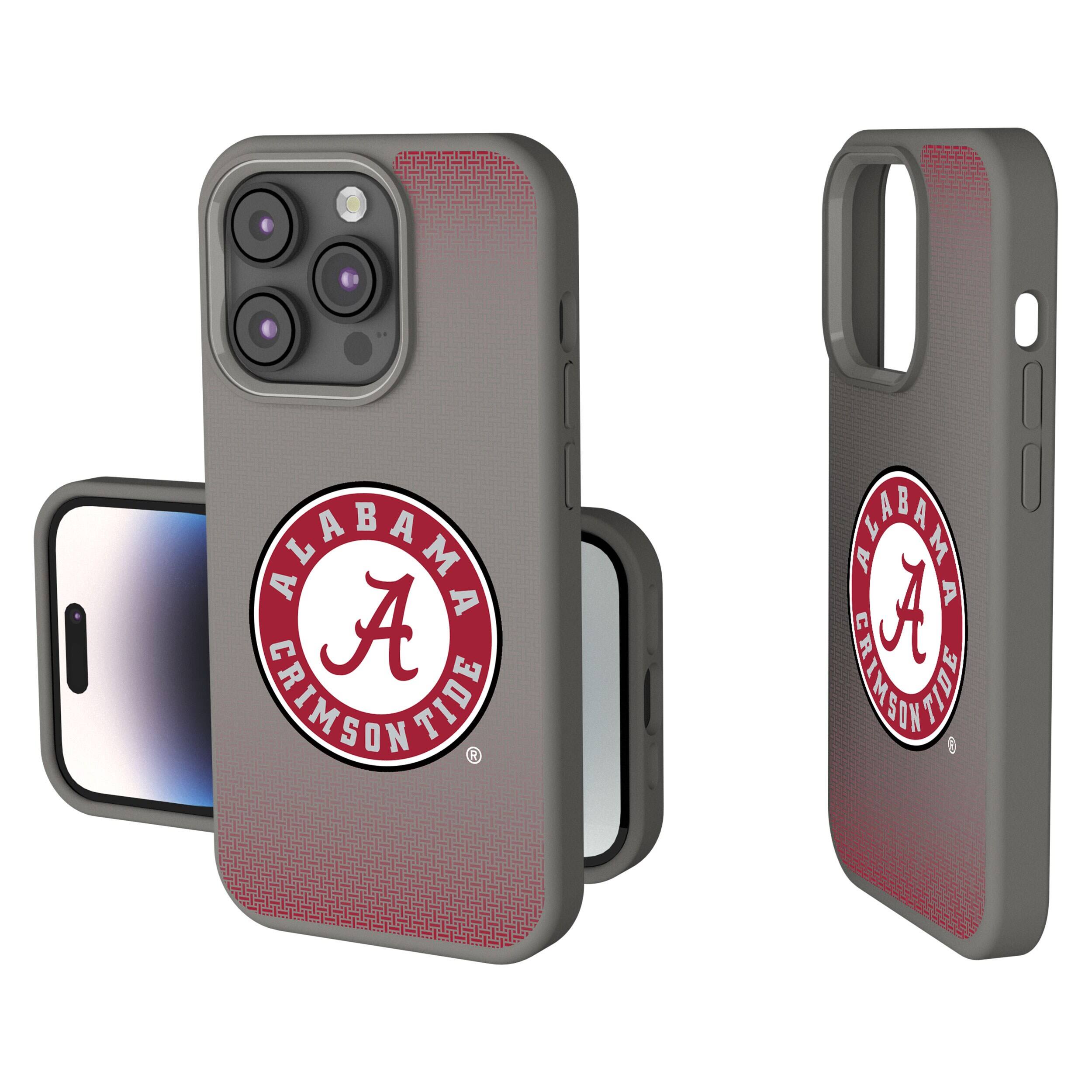 Keyscaper NCAA Alabama Crimson Tide Linen Logo iPhone Soft Touch Case ...